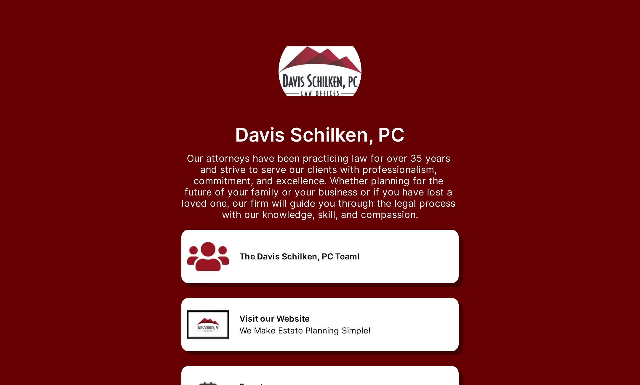 Davis Schilken, PC's Flowpage