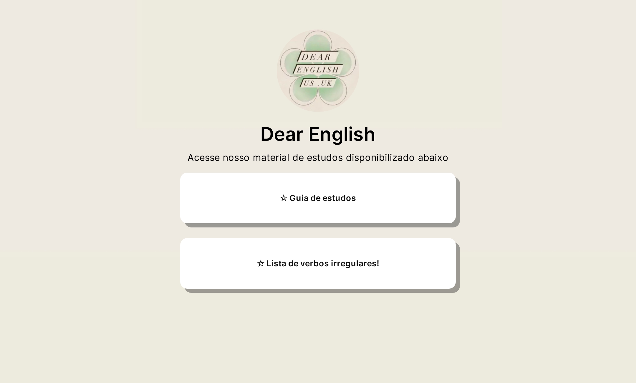 Dear English's Flowpage