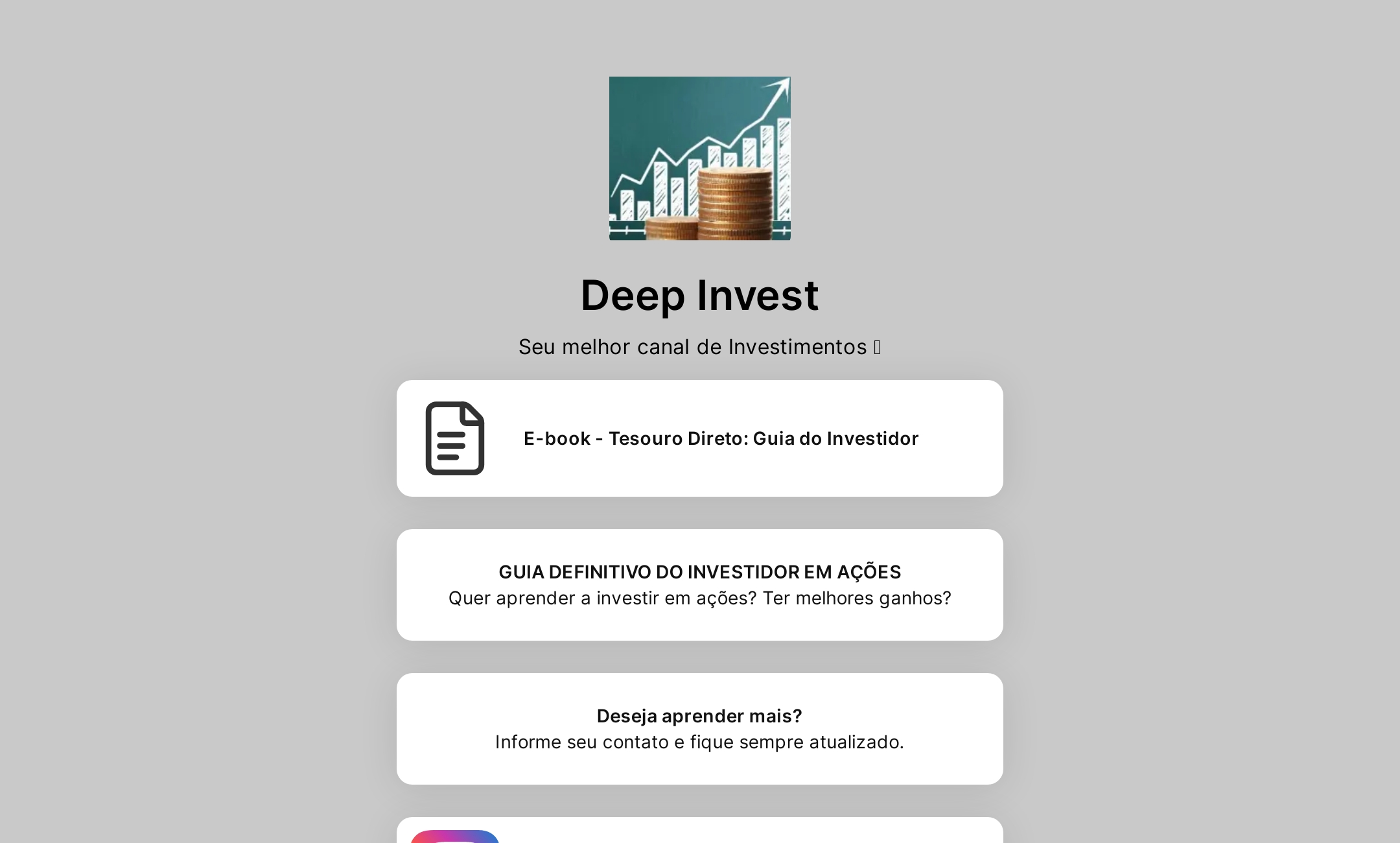 Deep Invest's Flowpage