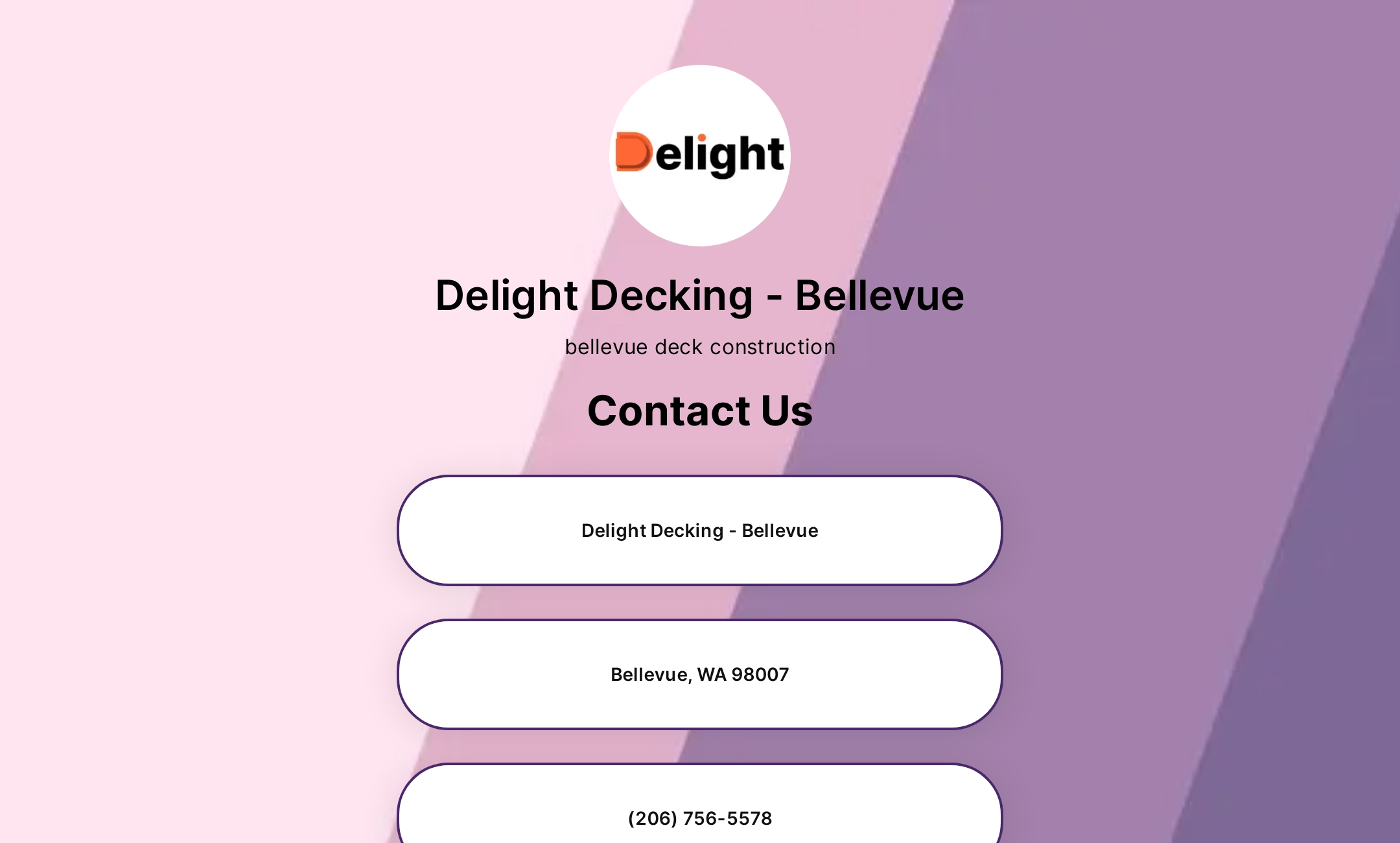 Delight Decking - Bellevue's Flowpage