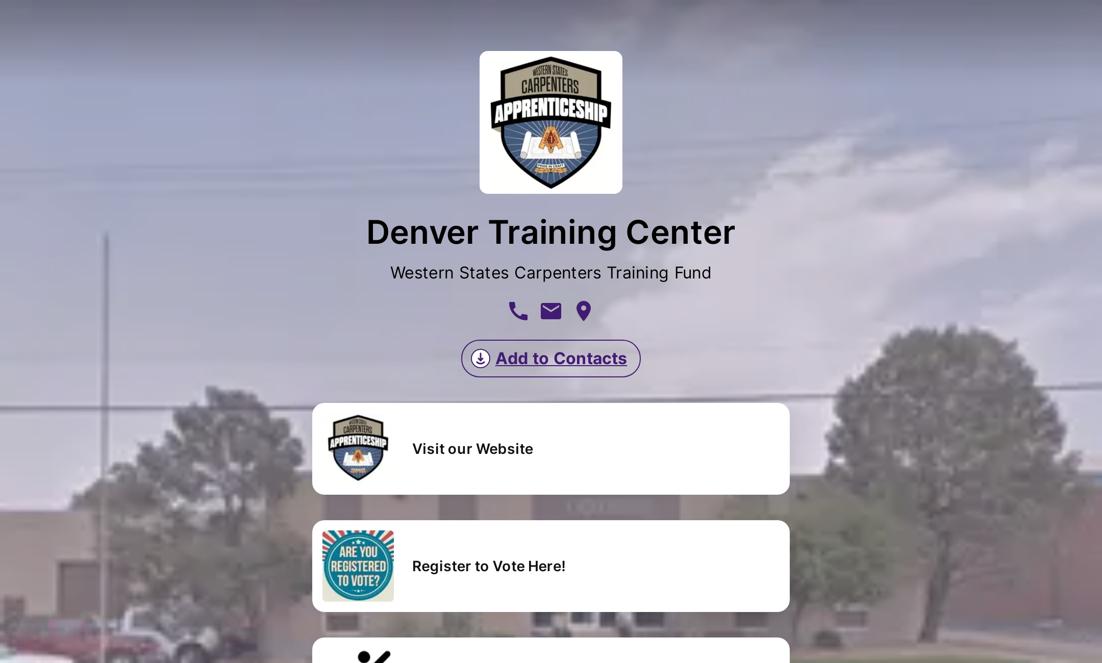 Denver Training Center's Flowpage