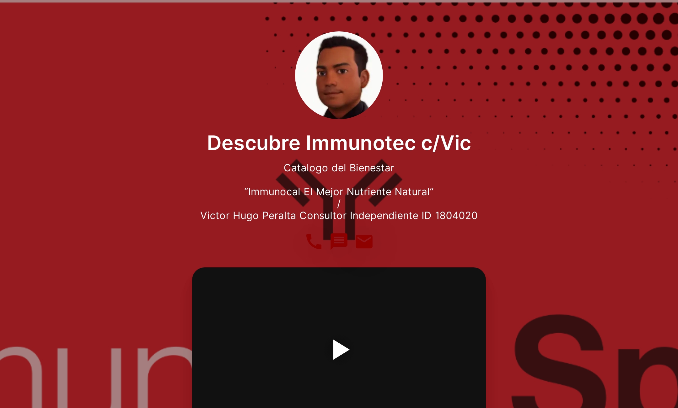 Descubre Immunotec c/Vic's Flowpage