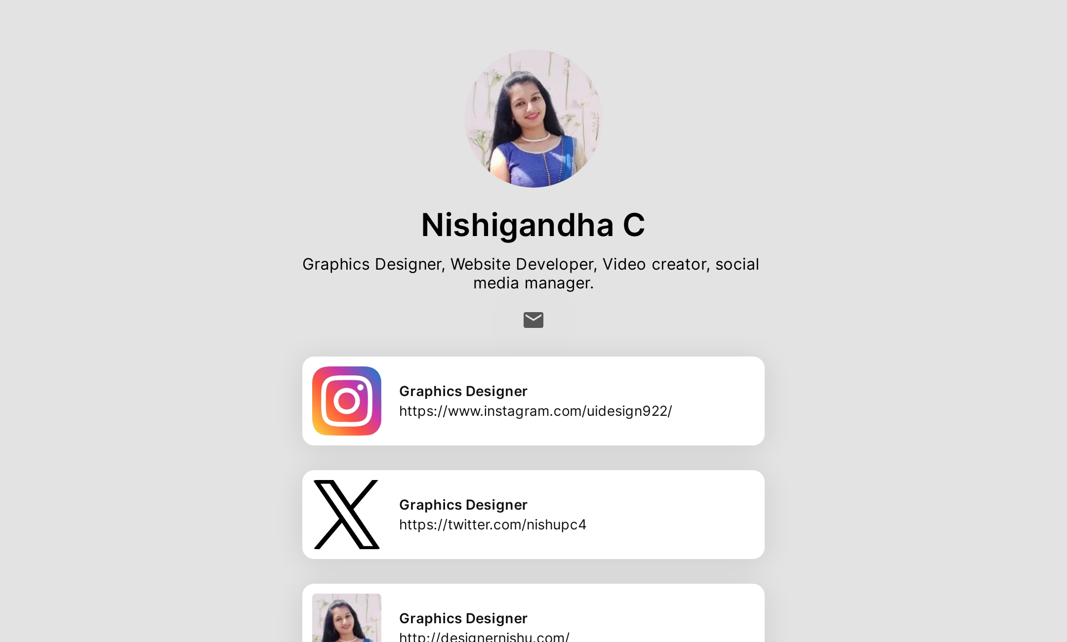 Nishigandha C's Flowpage