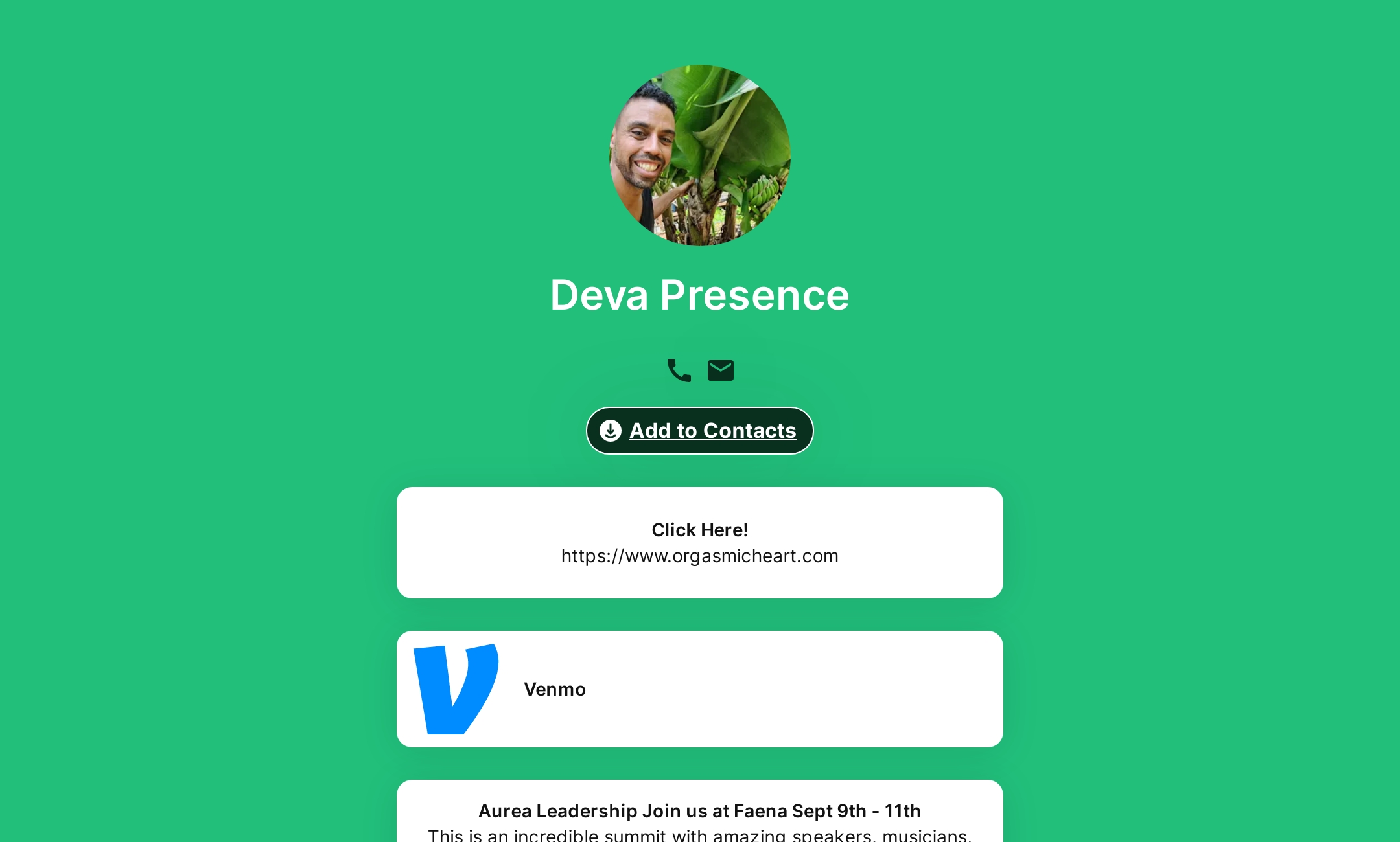 Deva Presence's Flowpage