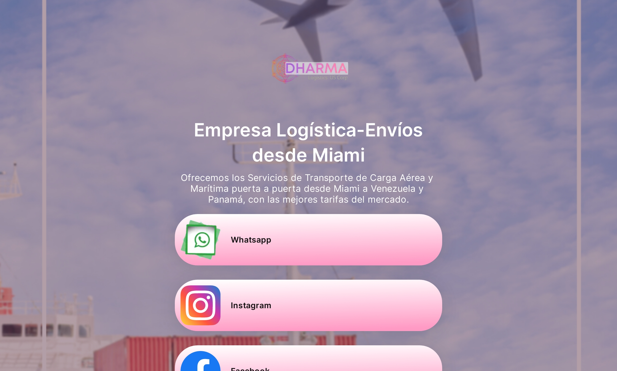 Empresa Logística-Envíos desde Miami's Flowpage