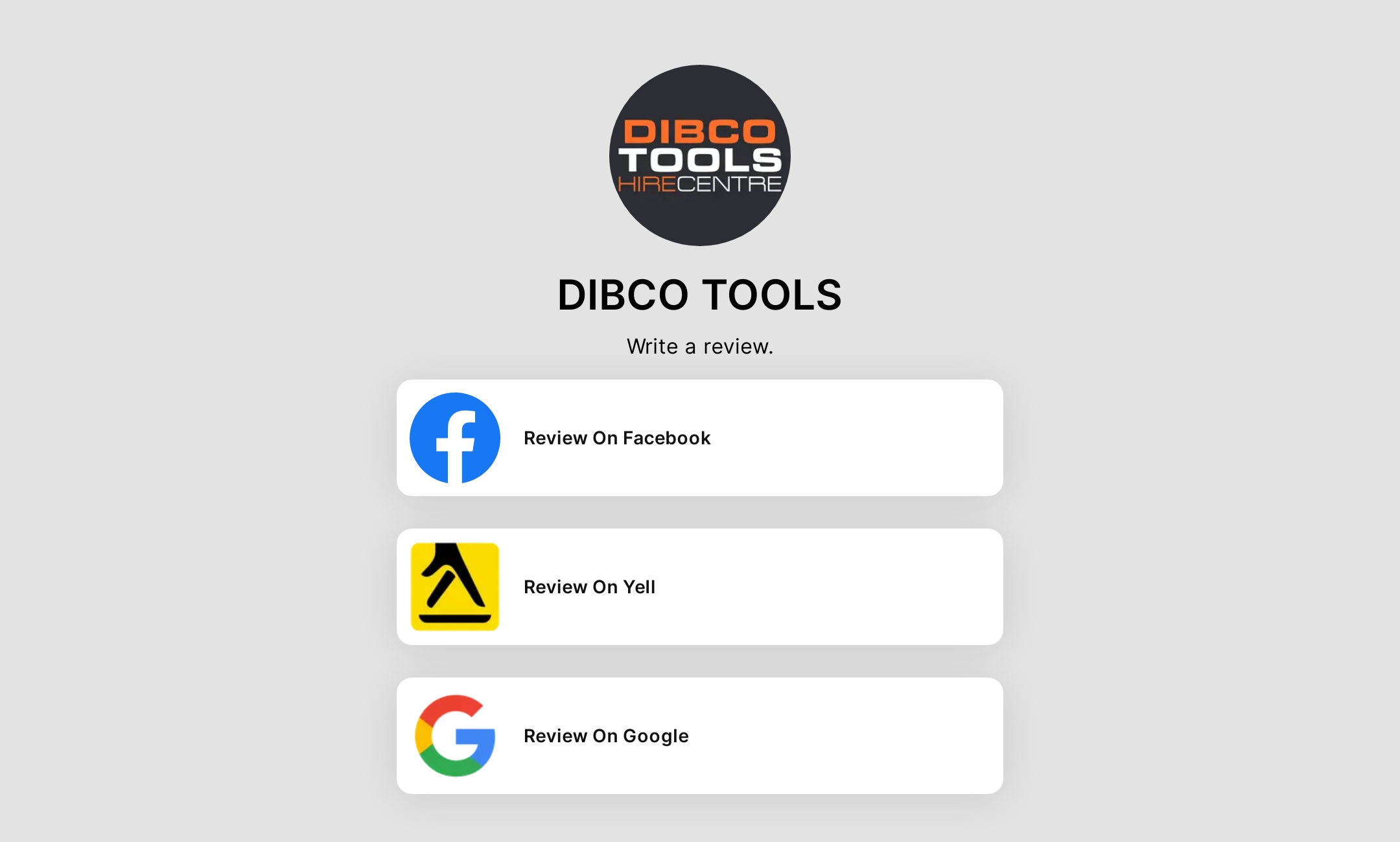 DIBCO TOOLS's Flowpage