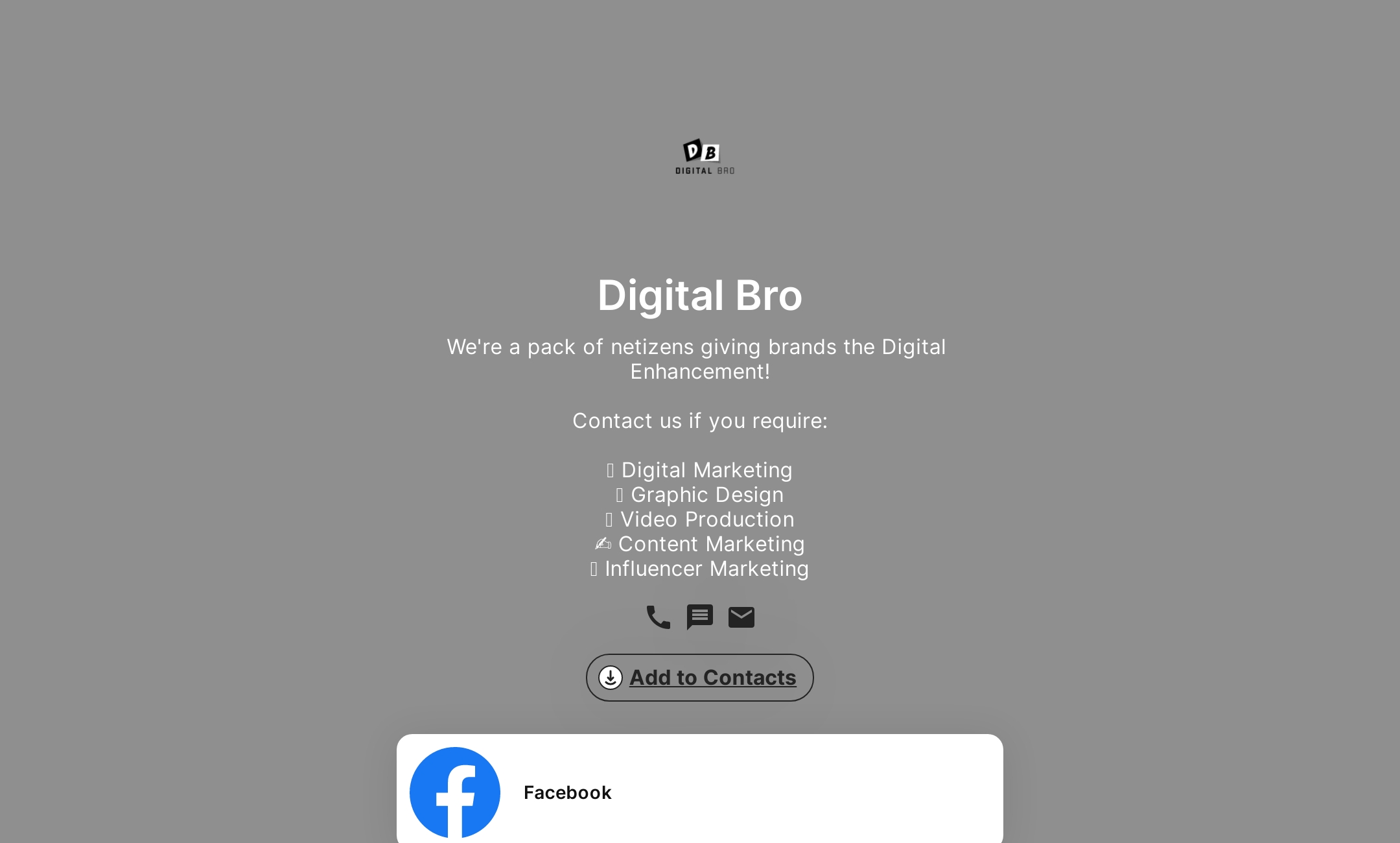 Digital Bro's Flowpage