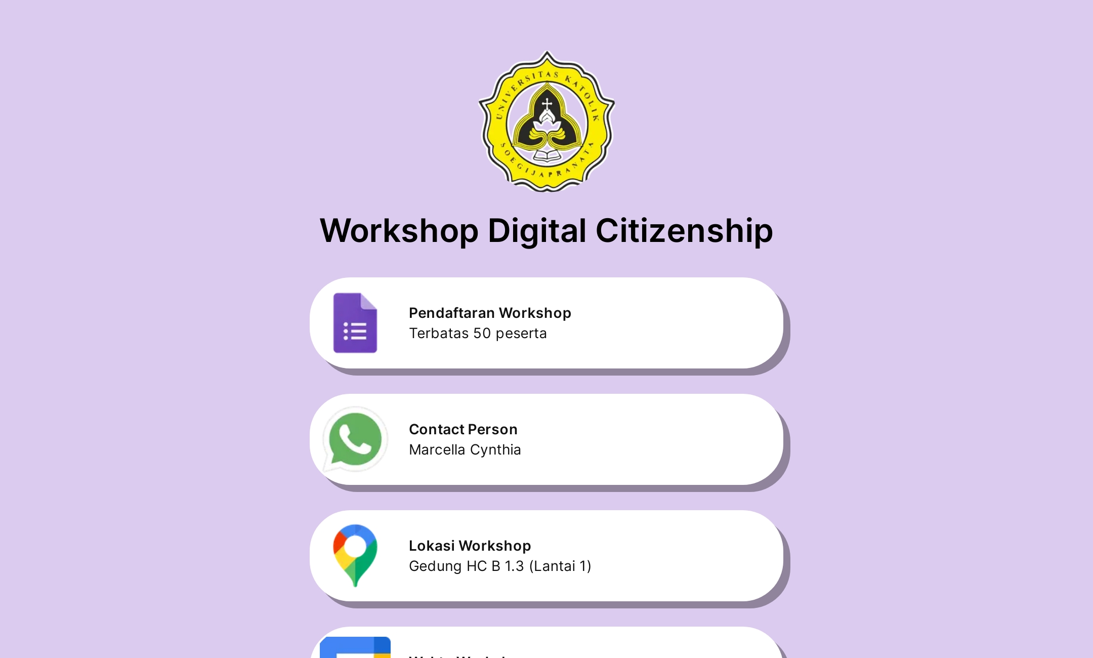 Workshop Digital Citizenship's Flowpage