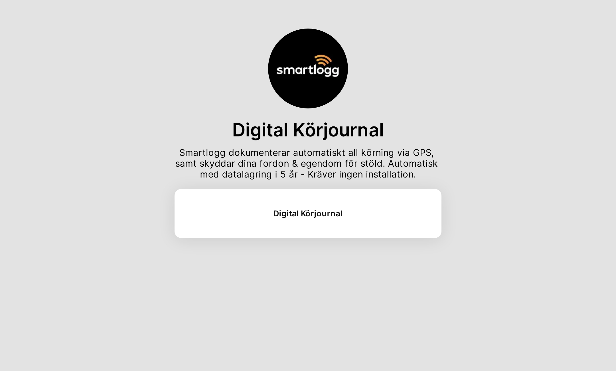 Digital Körjournal's Flowpage