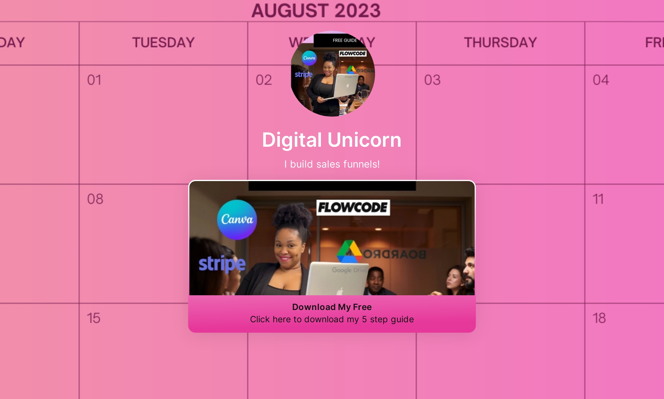 Digital Unicorn's Flowpage