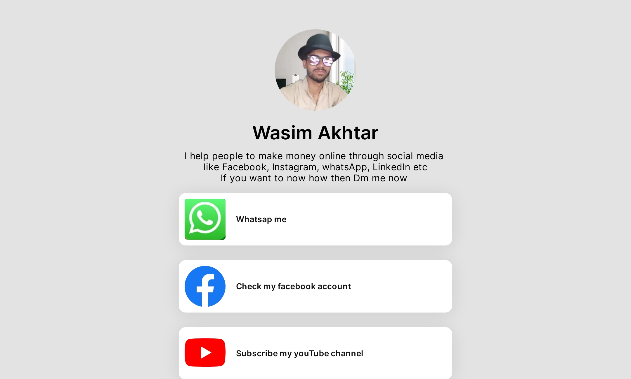 Wasim Akhtar's Flowpage