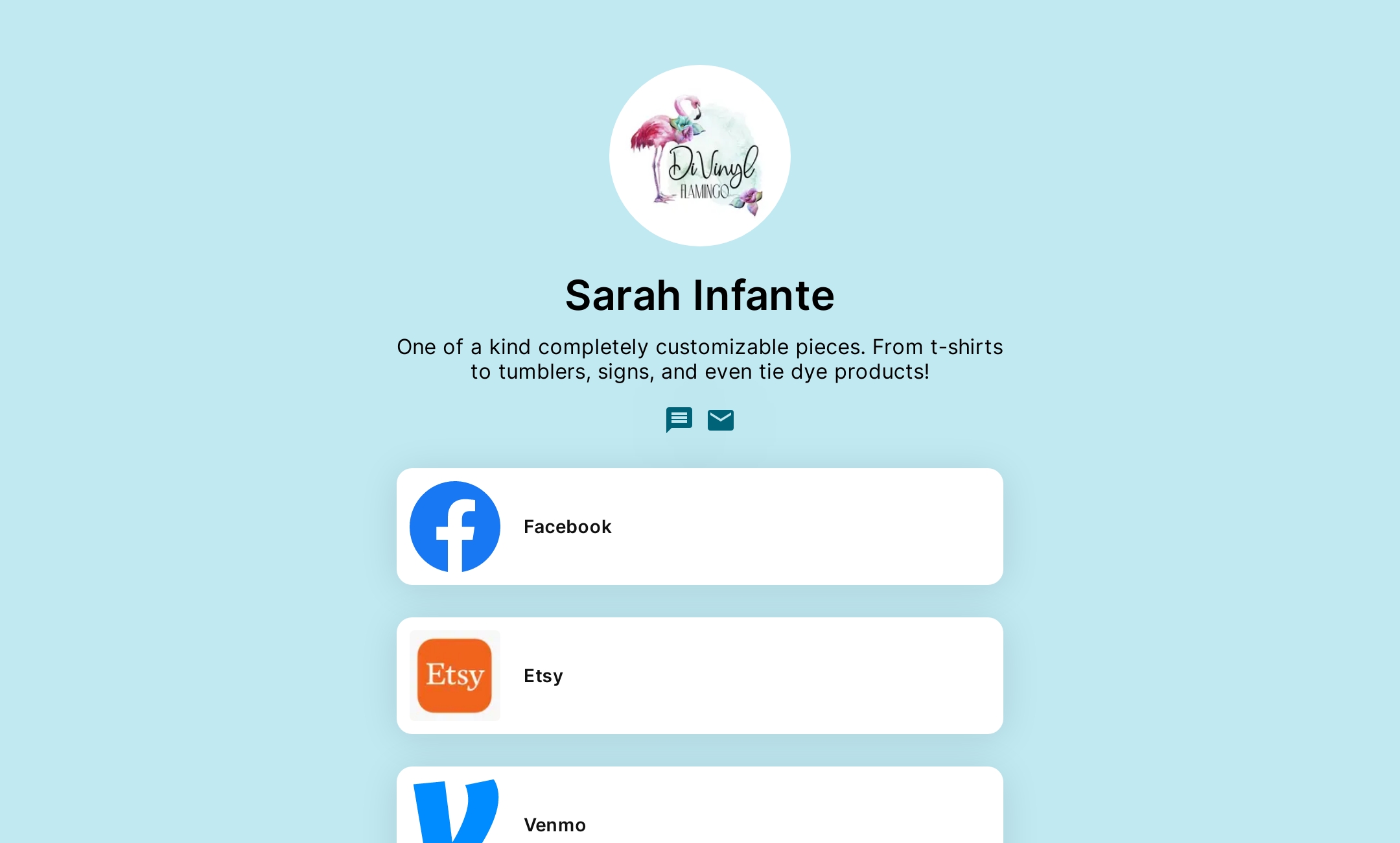 Sarah Infante's Flowpage