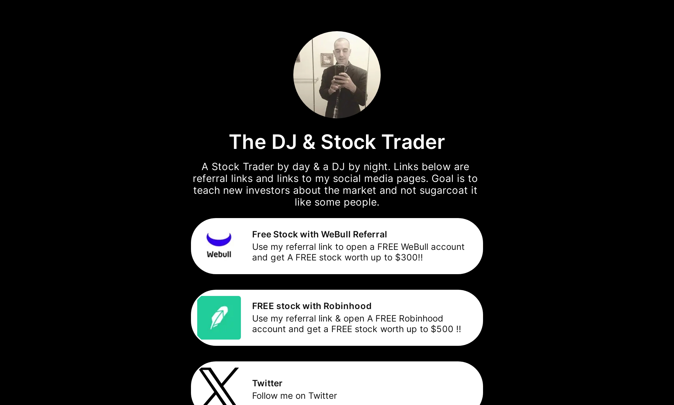 The DJ & Stock Trader's Flowpage