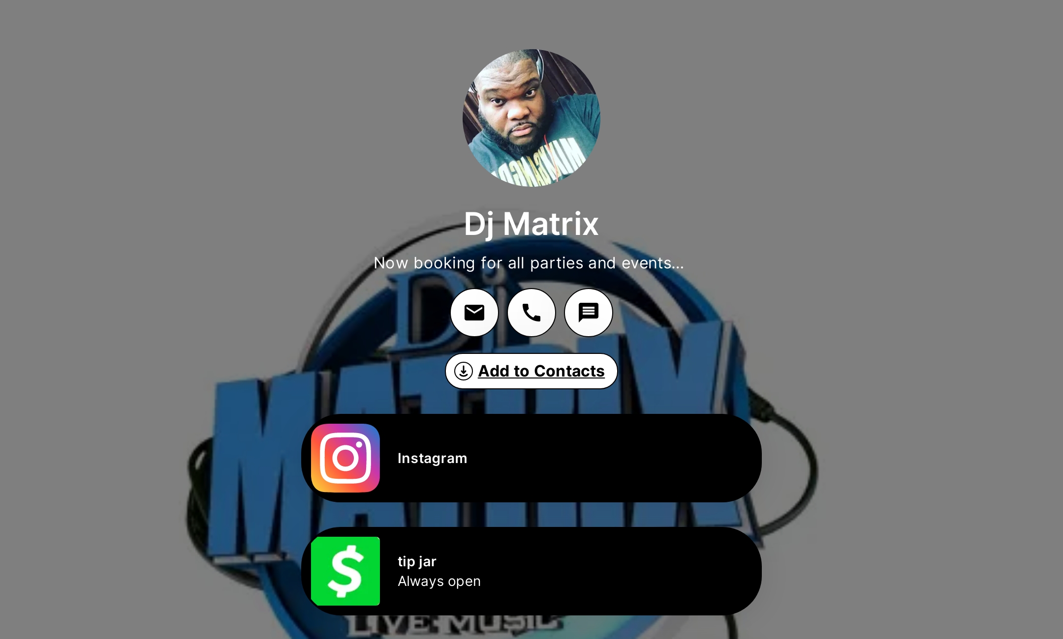 Dj Matrix 's Flowpage