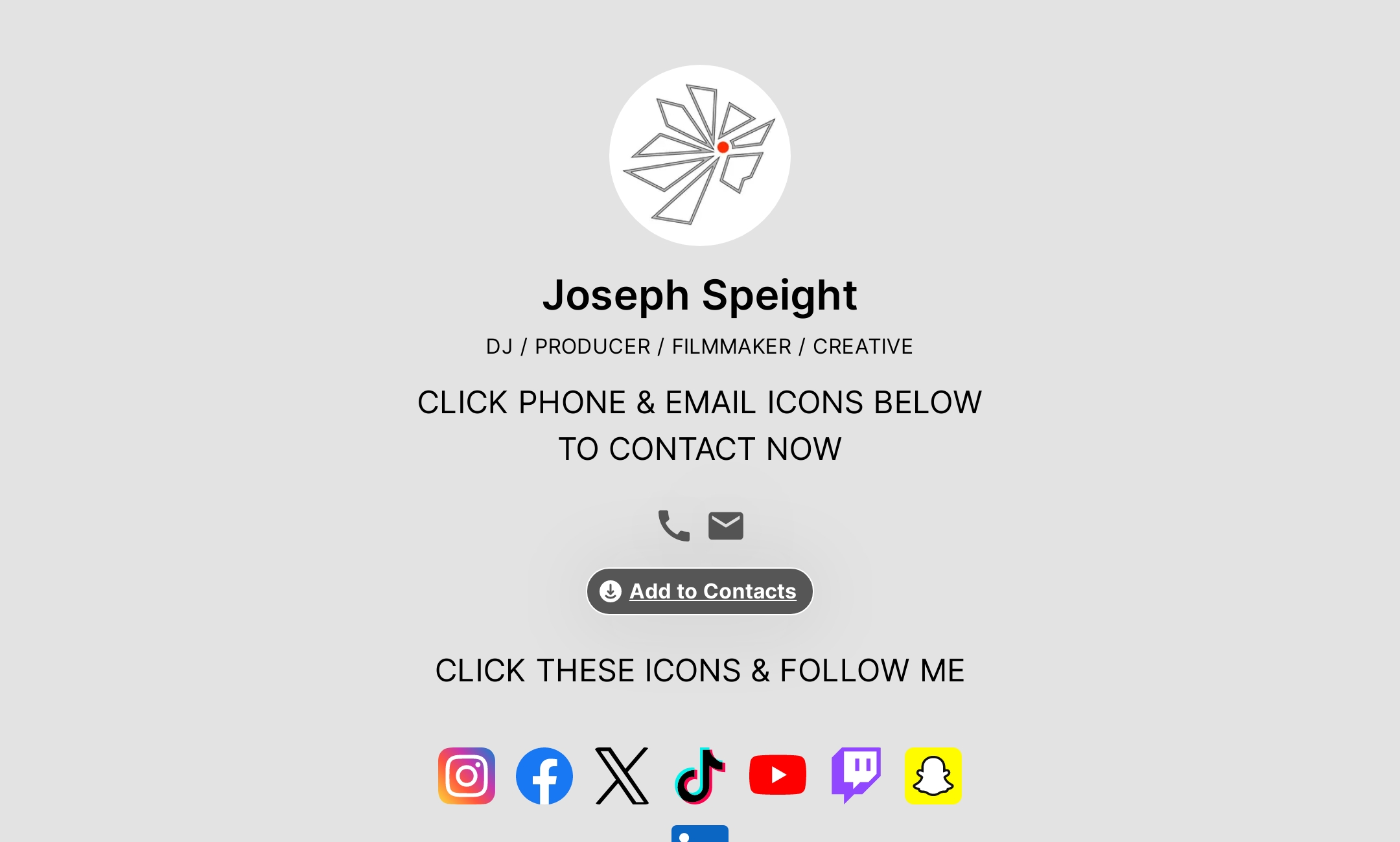 Joseph Speight's Flowpage