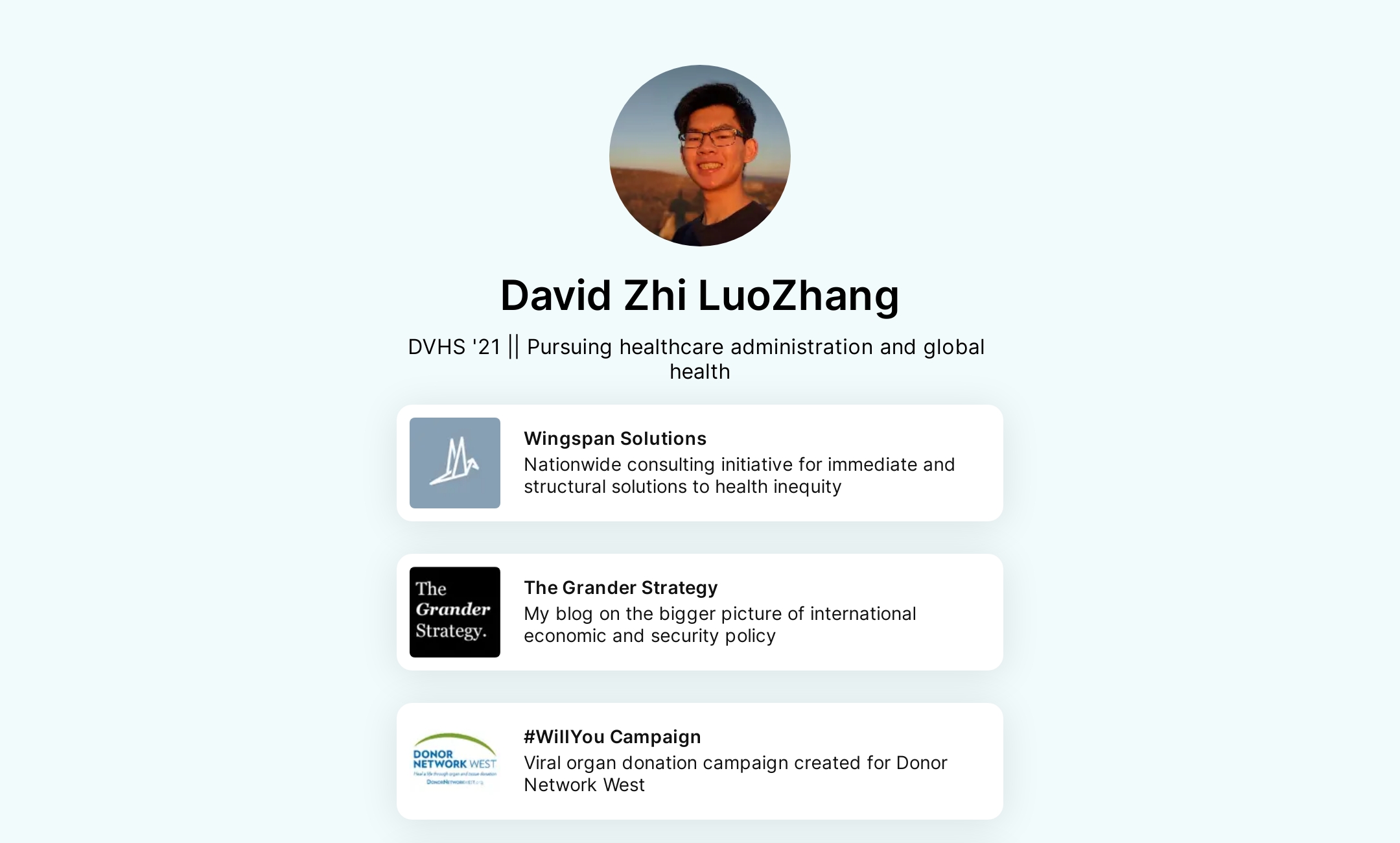 David Zhi LuoZhang's Flowpage