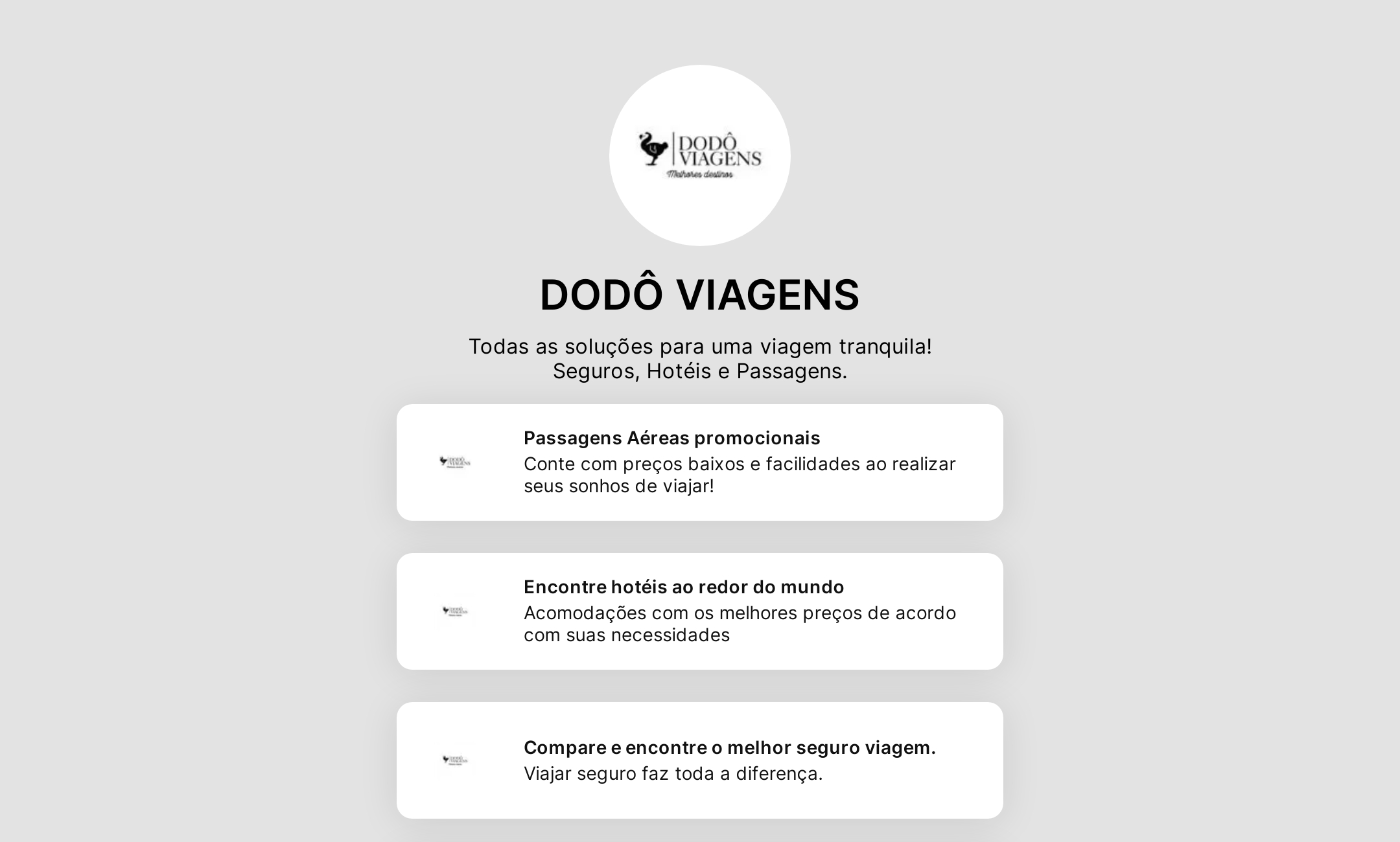 DODÔ VIAGENS's Flowpage