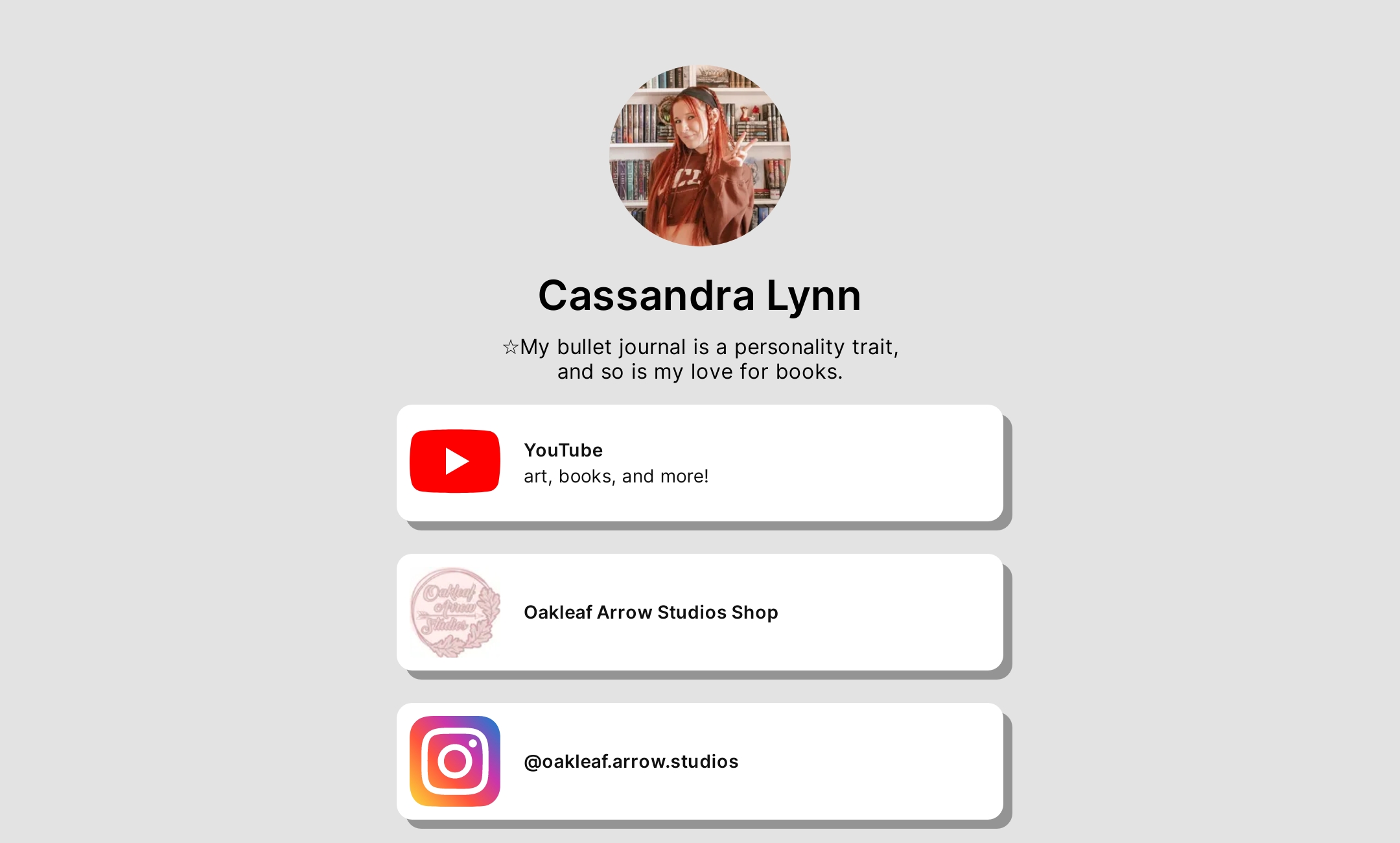 Cassandra Lynn's Flowpage