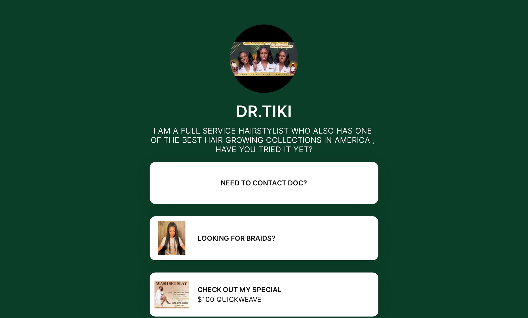 DR.TIKI's Flowpage