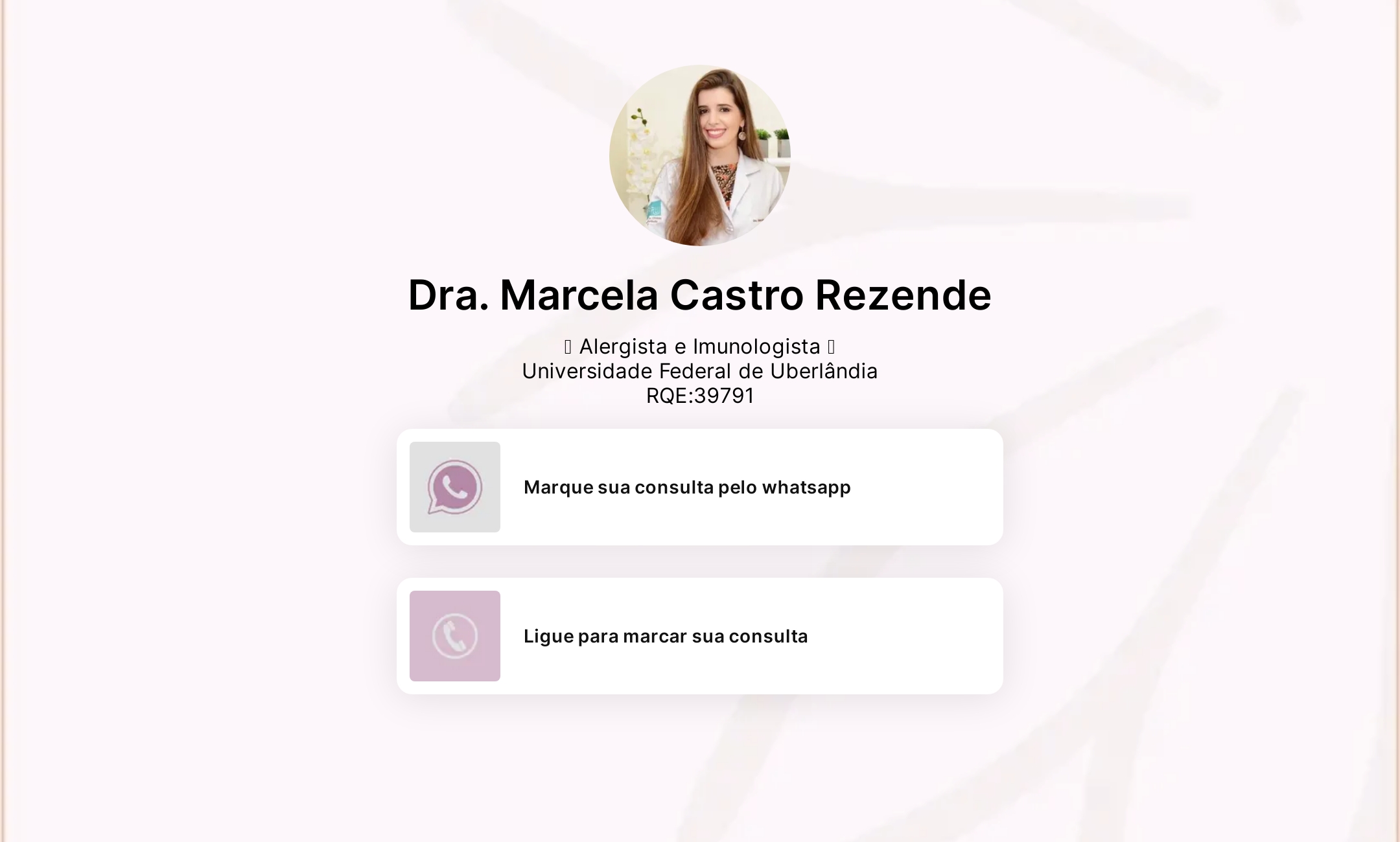 Dra. Marcela Castro Rezende's Flowpage