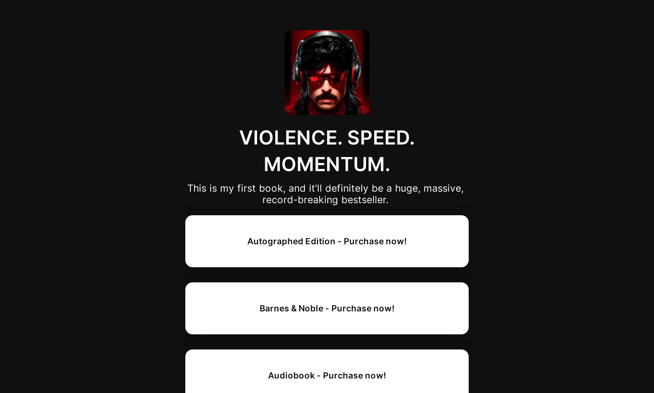 VIOLENCE. SPEED. MOMENTUM.'s Flowpage