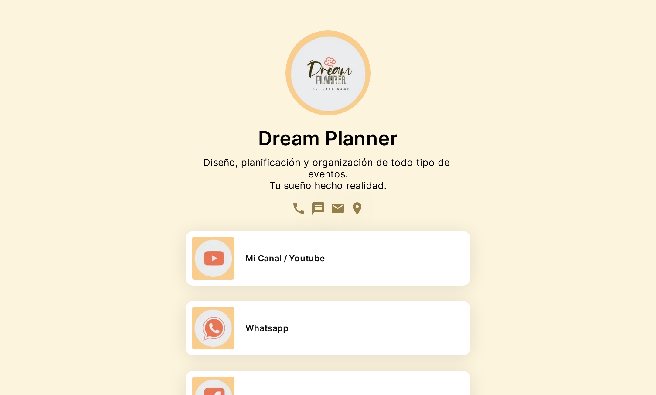 Dream Planner's Flowpage