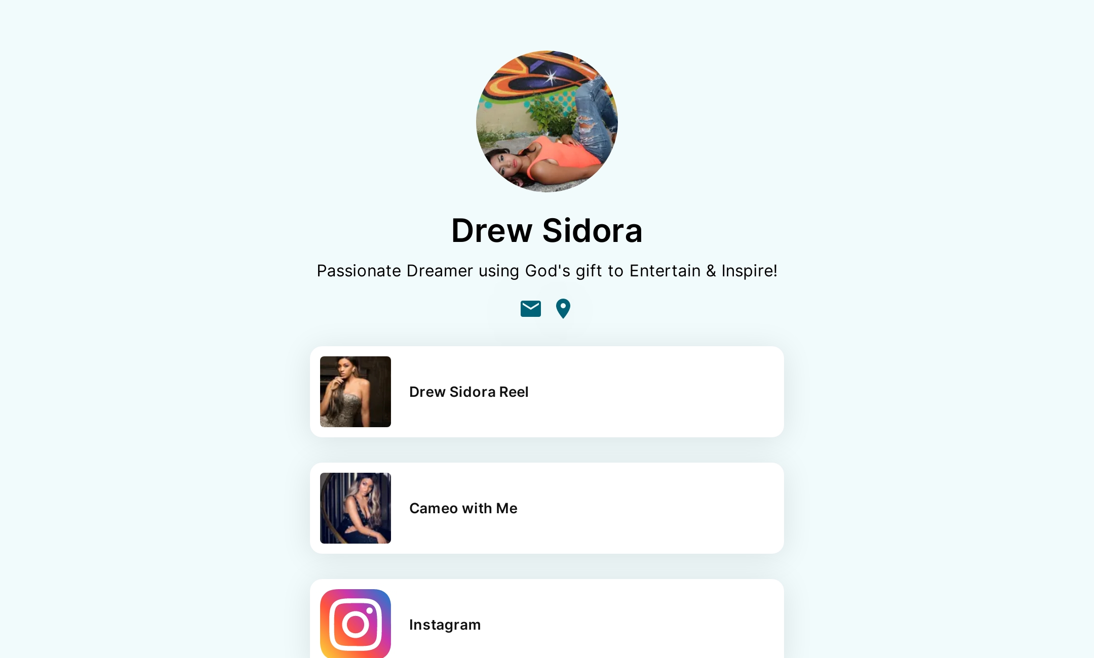 Drew Sidora's Flowpage