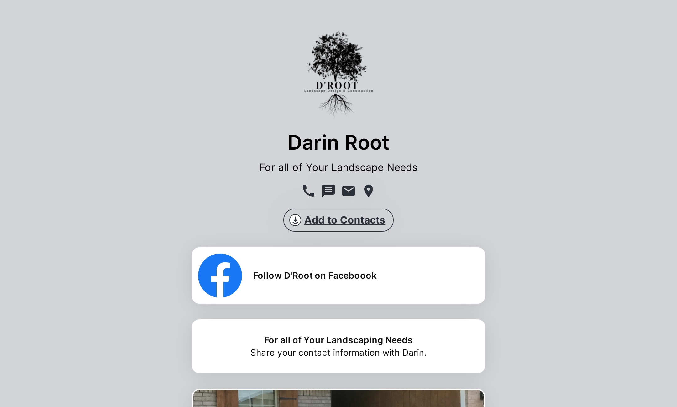 D'Root Landscape Design and Construction