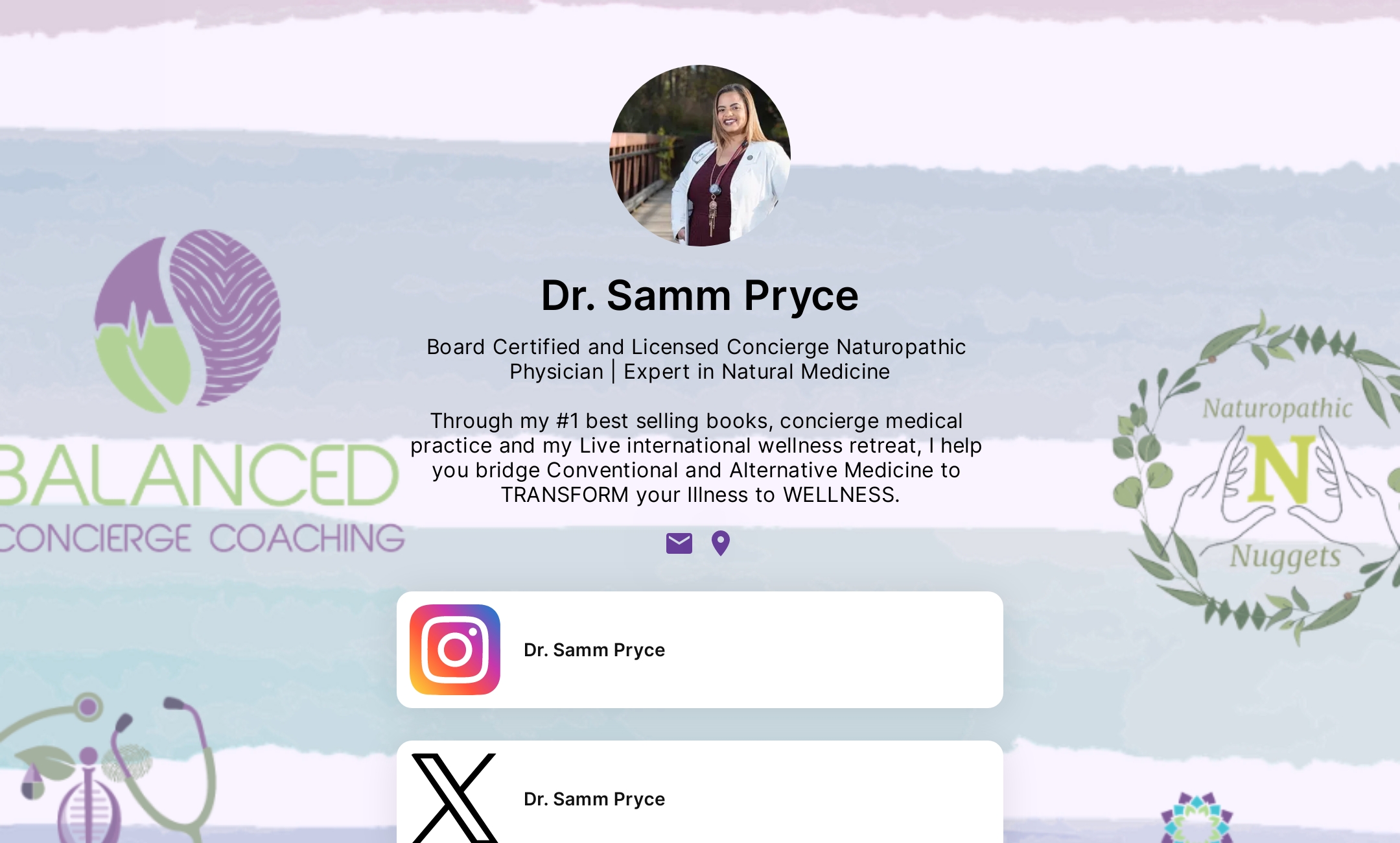 Dr. Samm Pryce's Flowpage