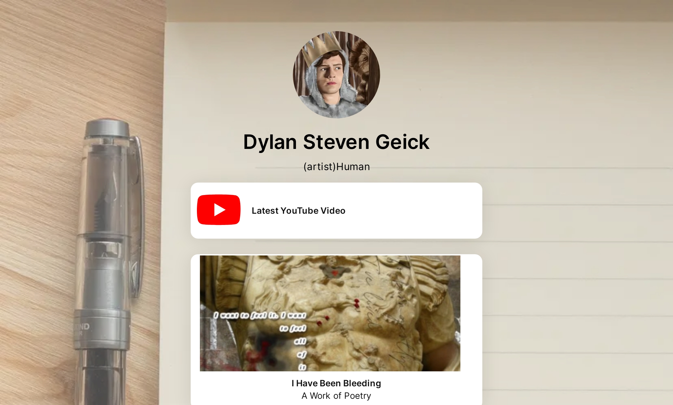 Dylan Steven Geick's Flowpage