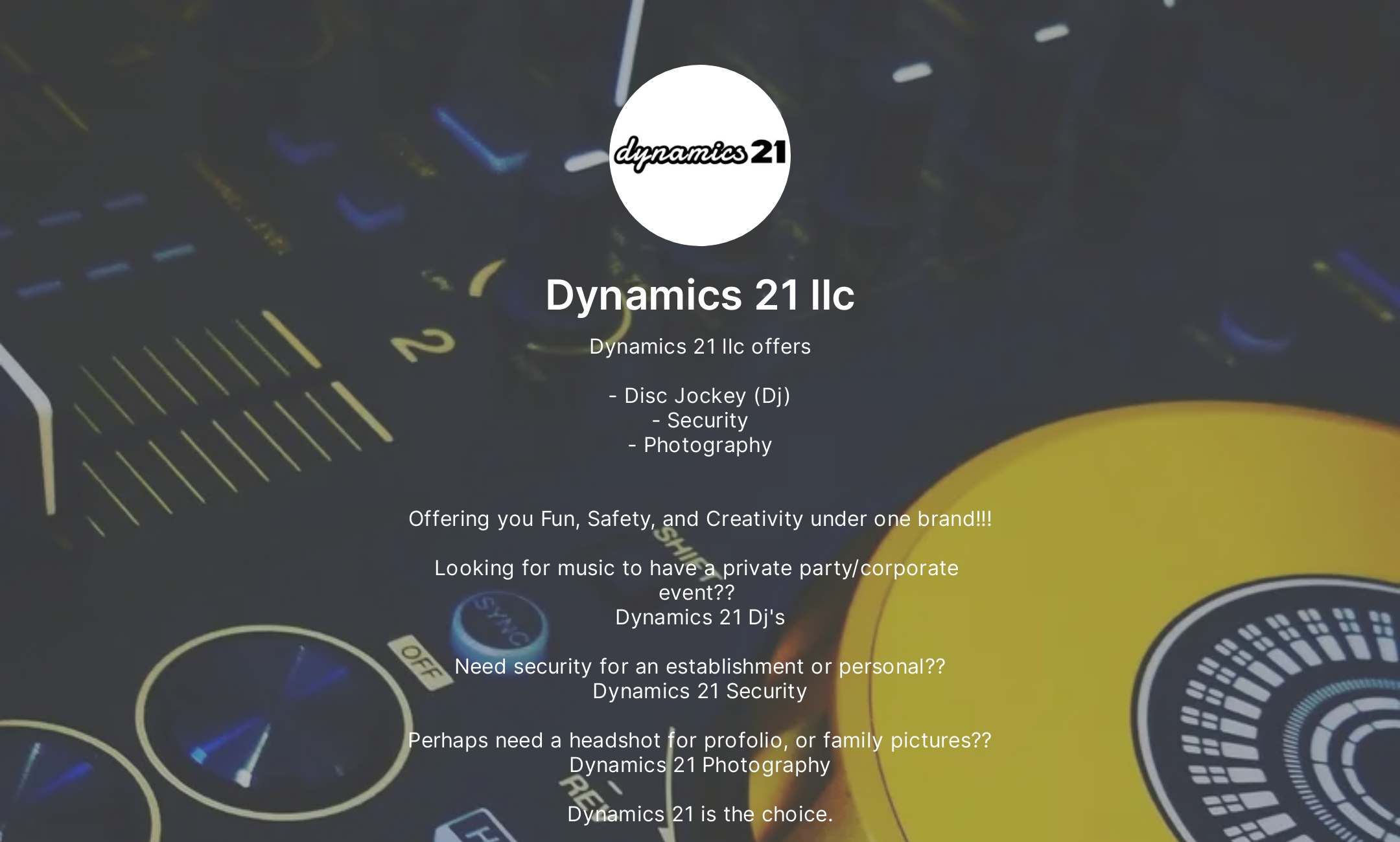 Dynamics 21 llc's Flowpage