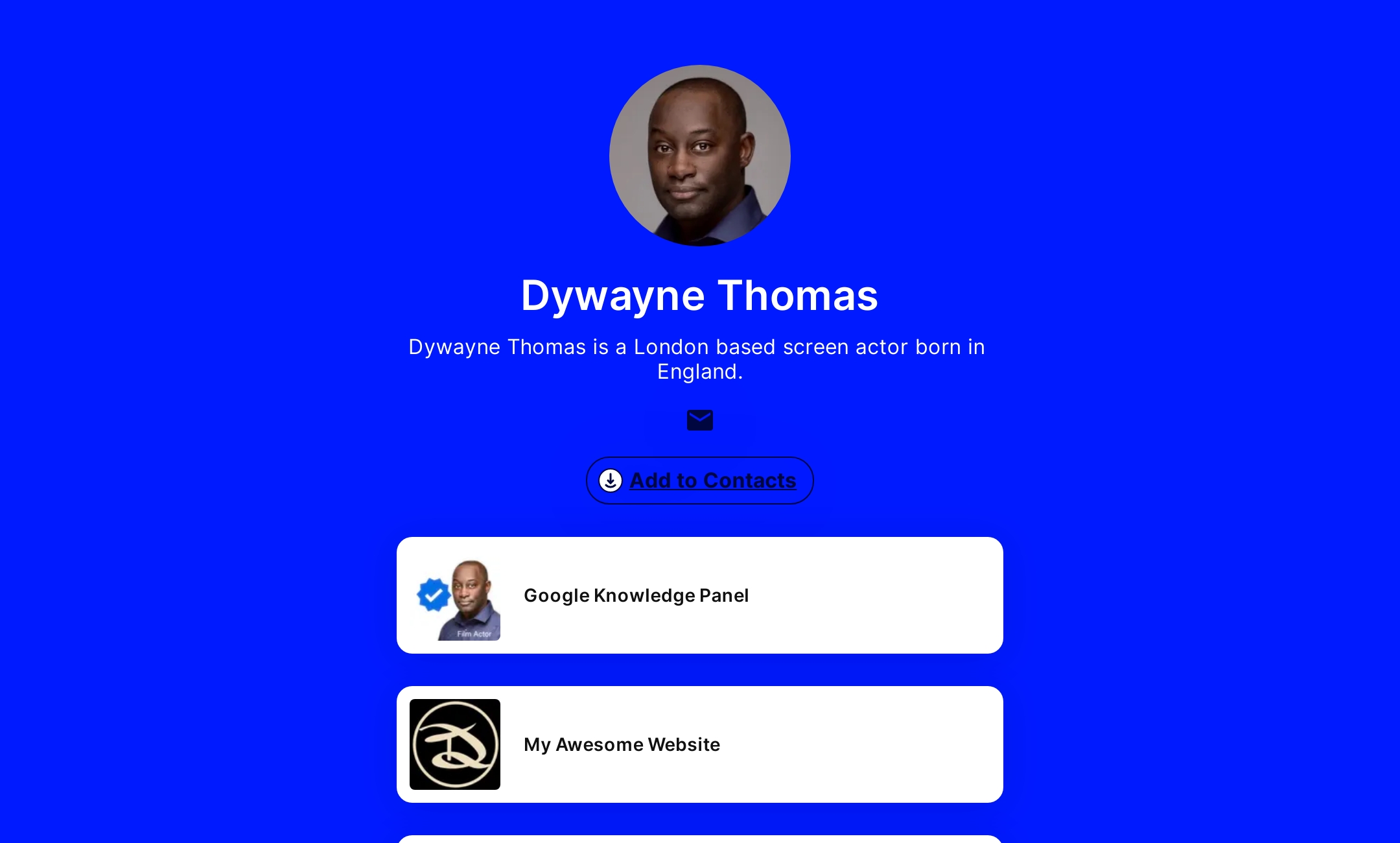 Dywayne Thomas' Flowpage
