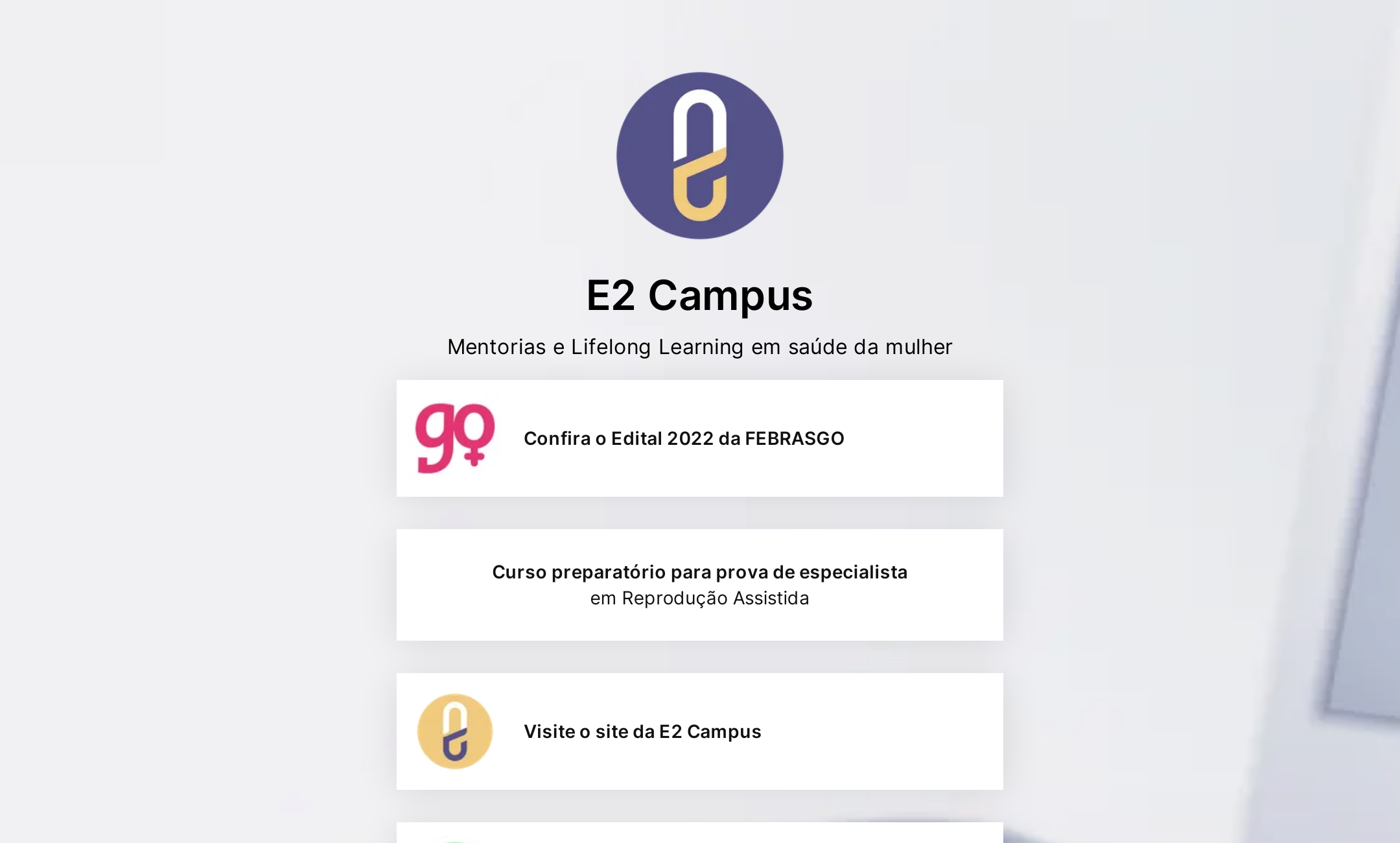 E2 Campus' Flowpage
