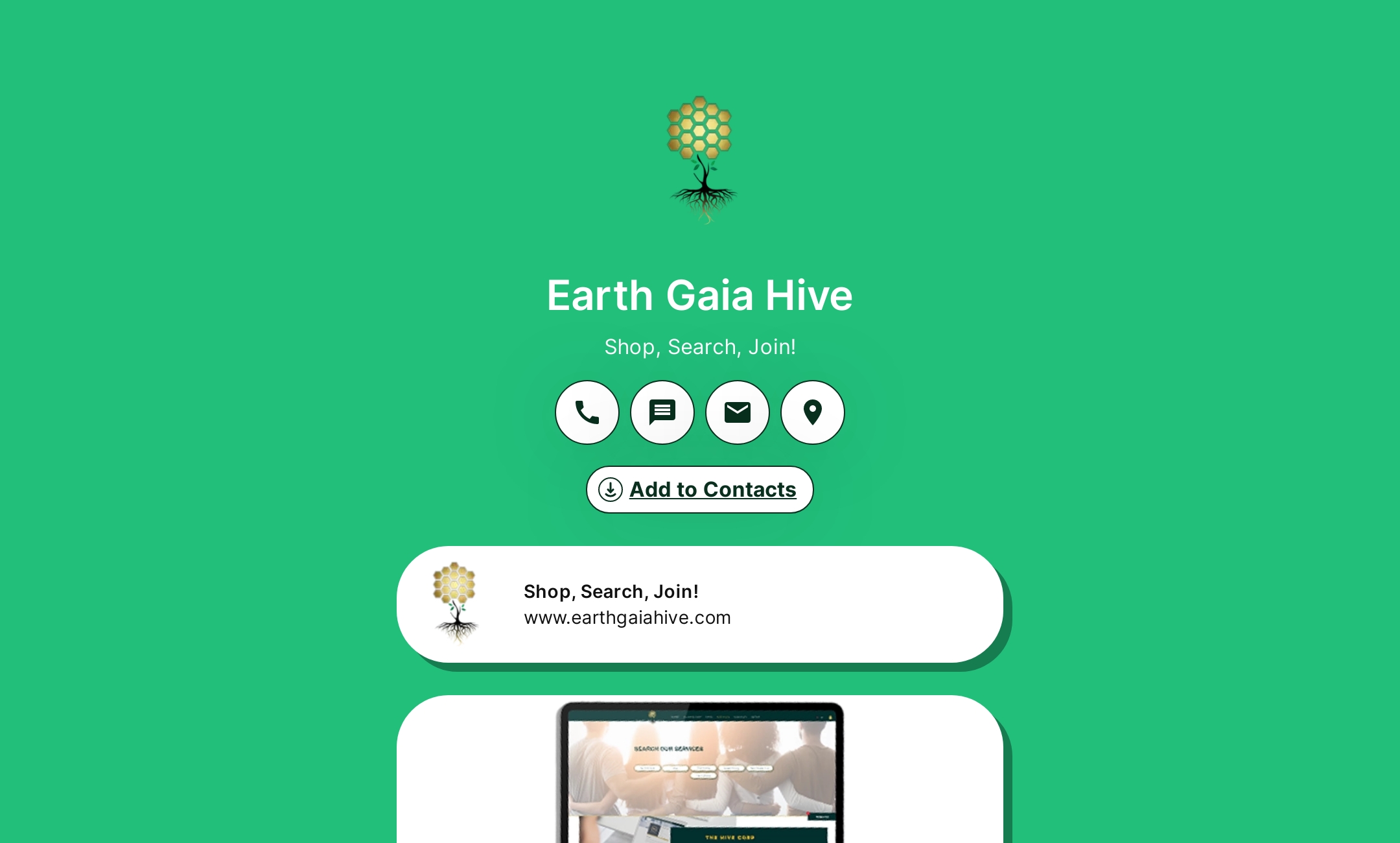 Earth Gaia Hive's Flowpage