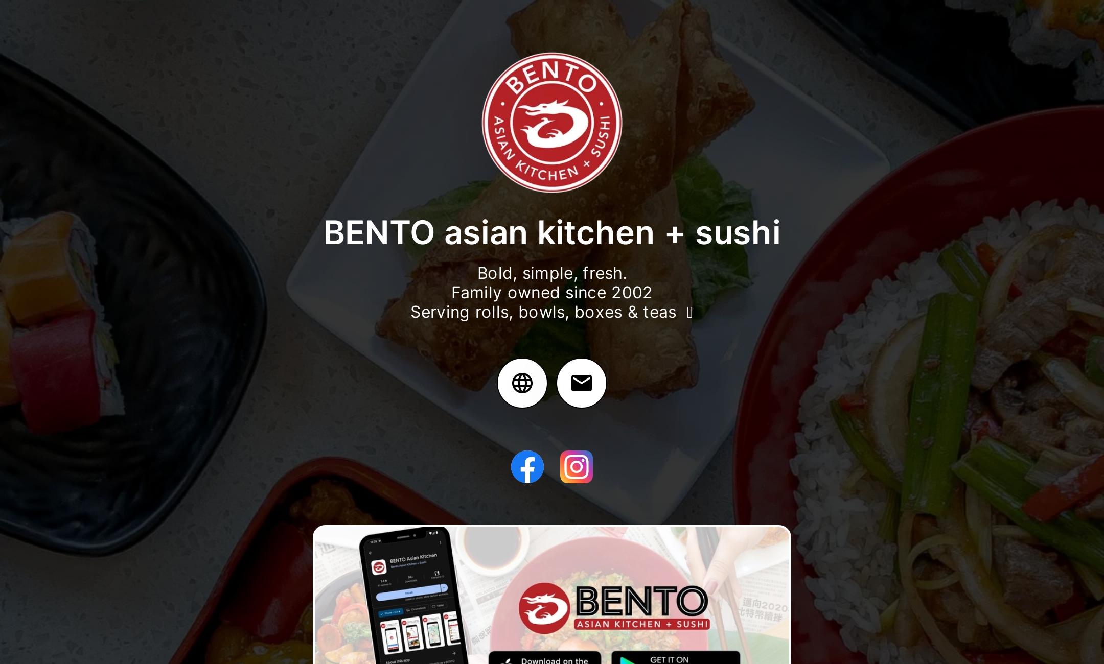 BENTO asian kitchen + sushi's Flowpage