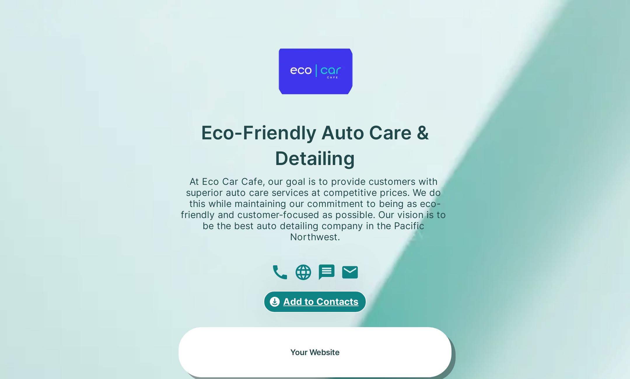 Eco-Friendly Auto Care & Detailing's Flowpage