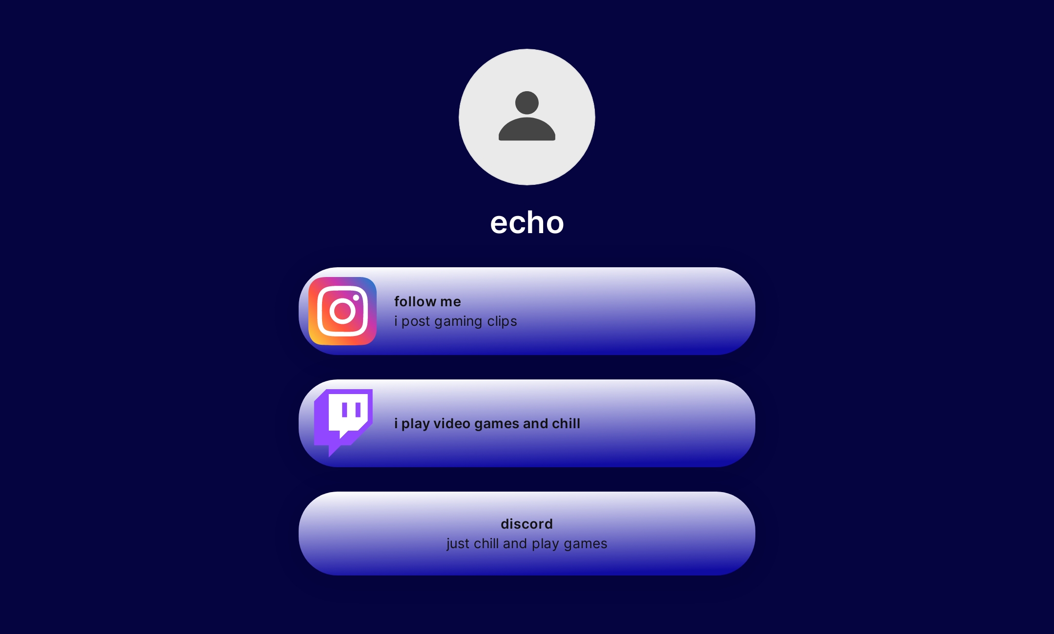 echo's Flowpage