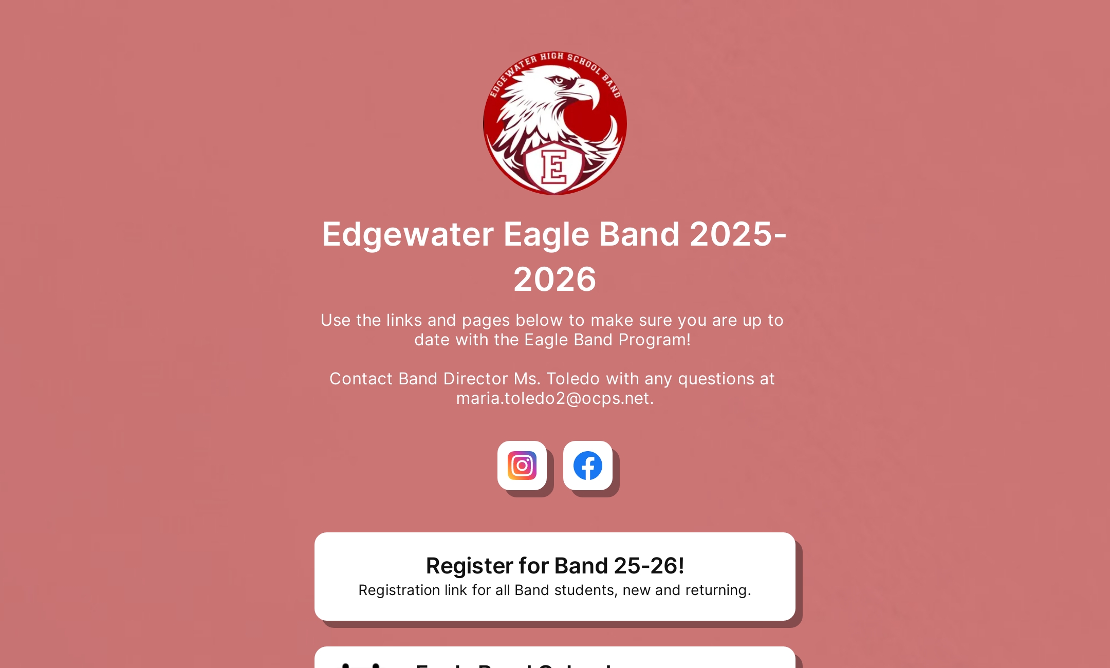 Edgewater Eagle Band 2025-2026's Flowpage