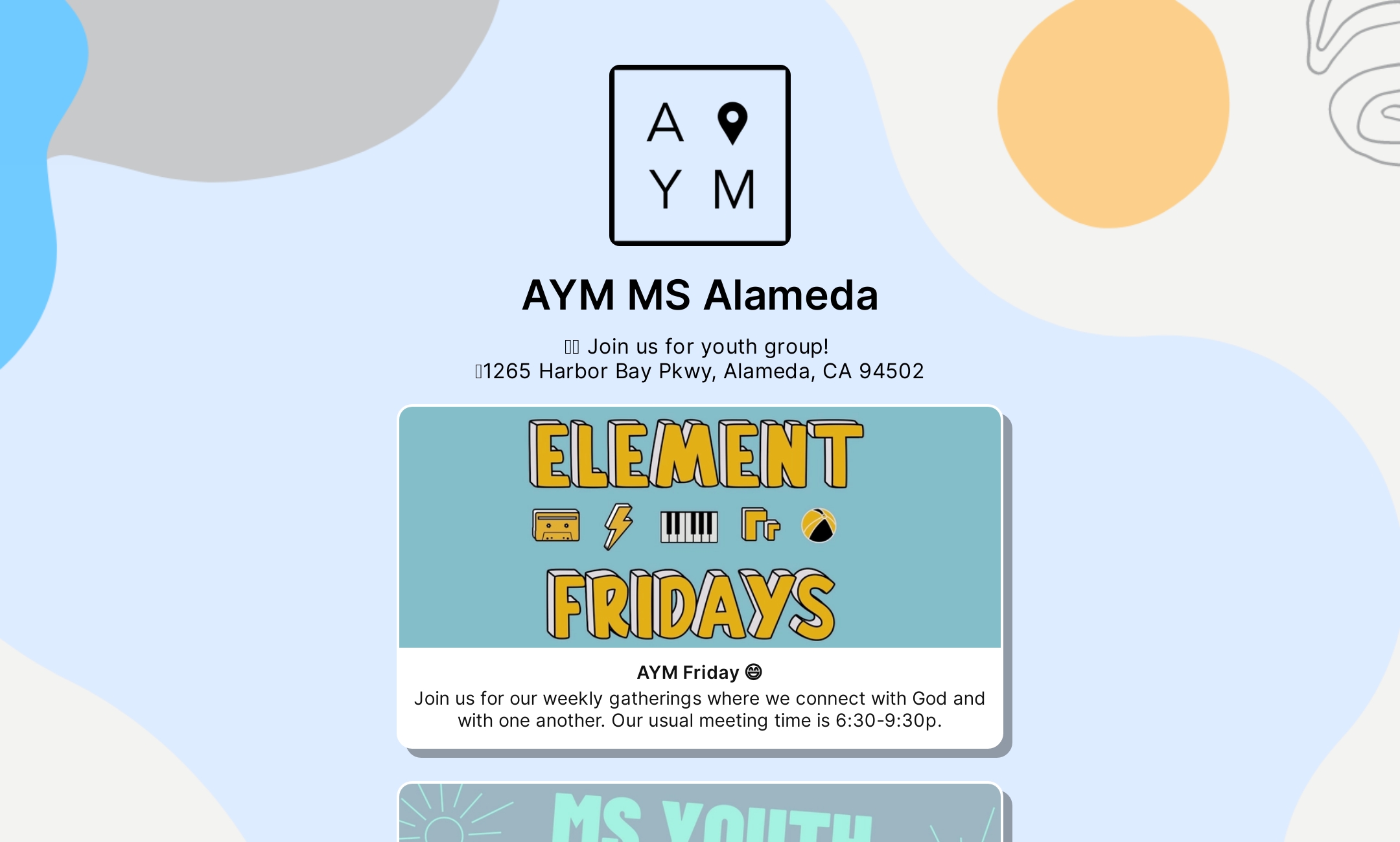 AYM MS Alameda's Flowpage