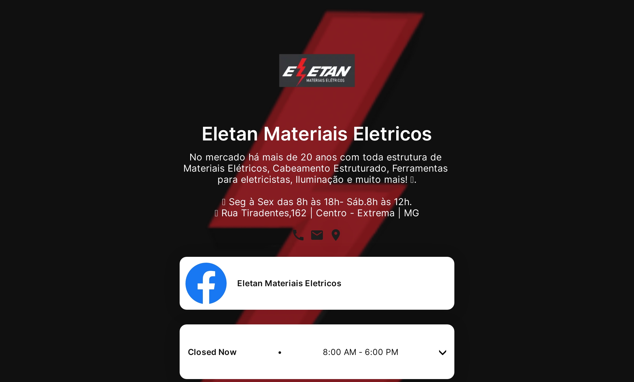 Eletan Materiais Eletricos 's Flowpage