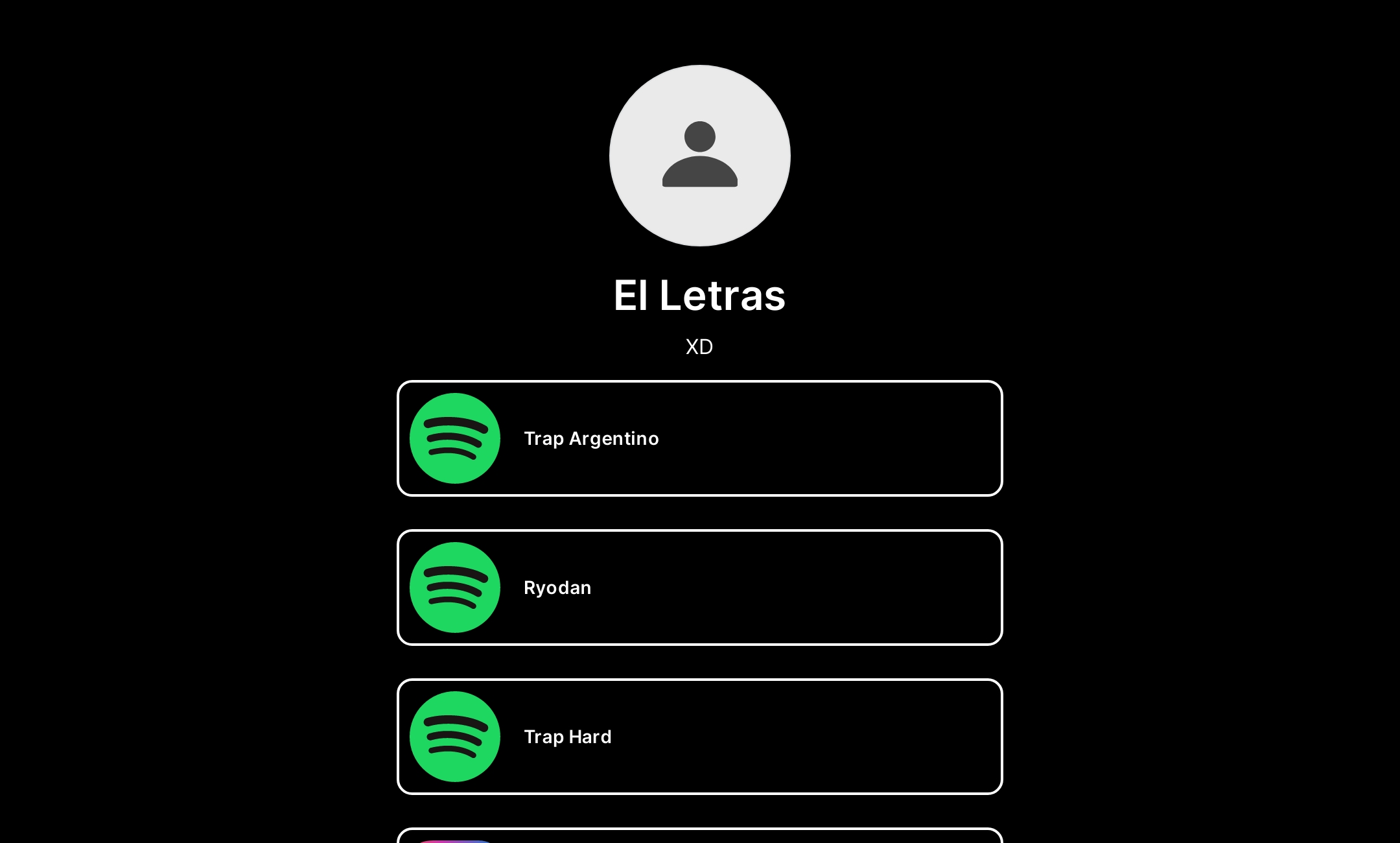 El Letras' Flowpage