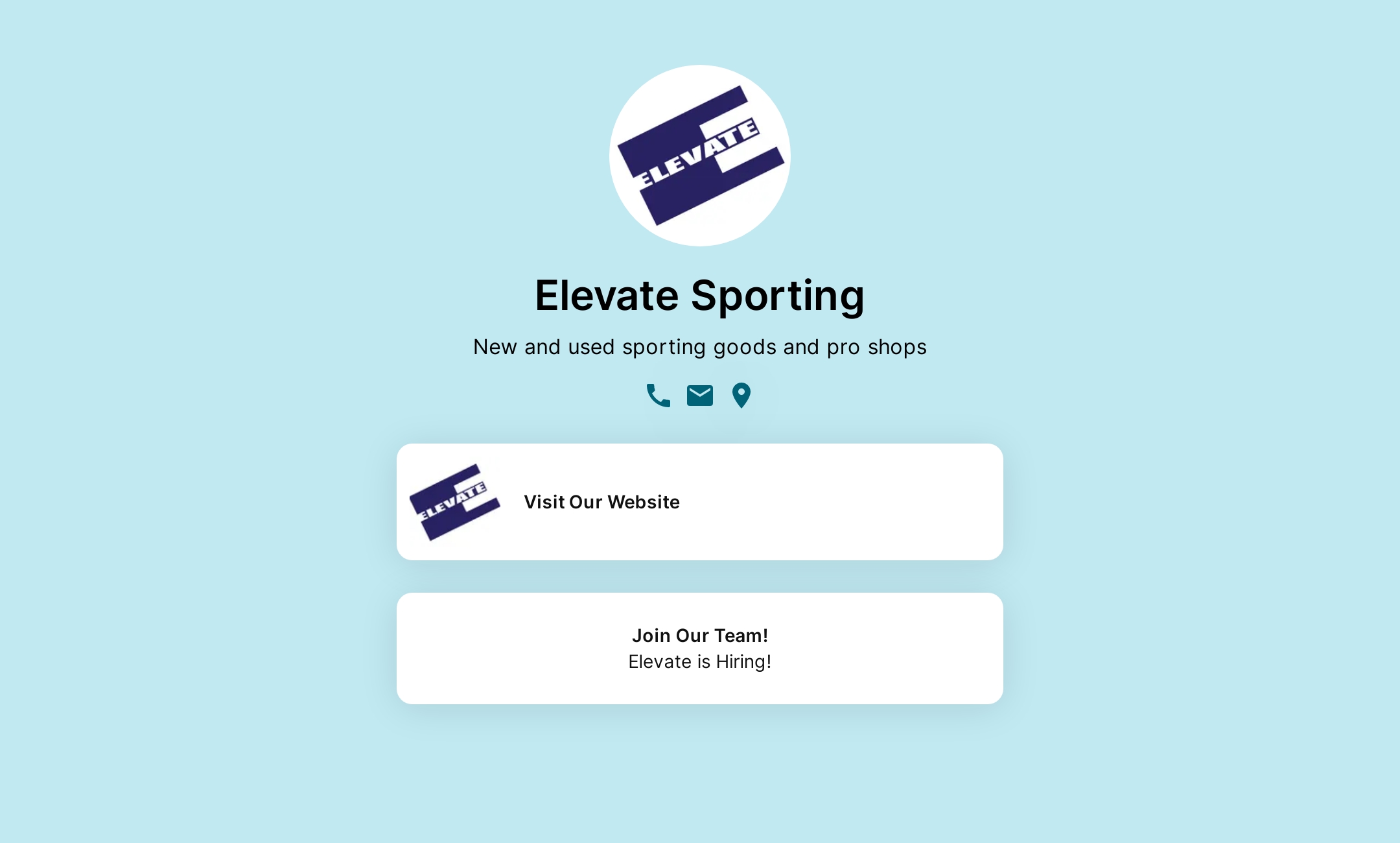 Elevate Sporting's Flowpage