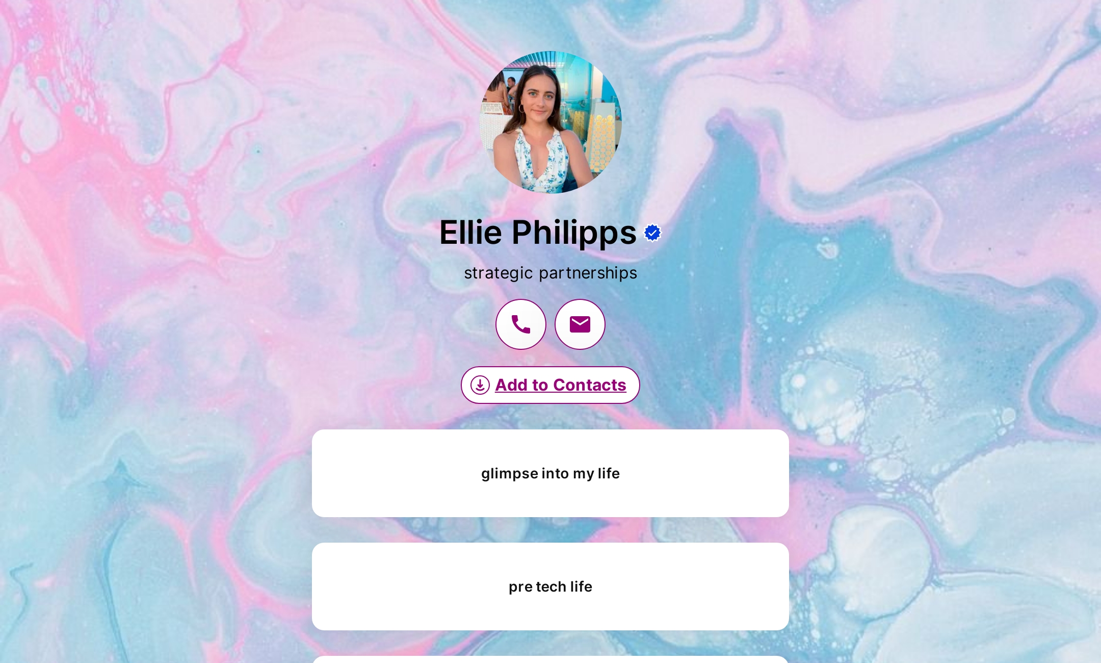 Ellie Philipps' Flowpage