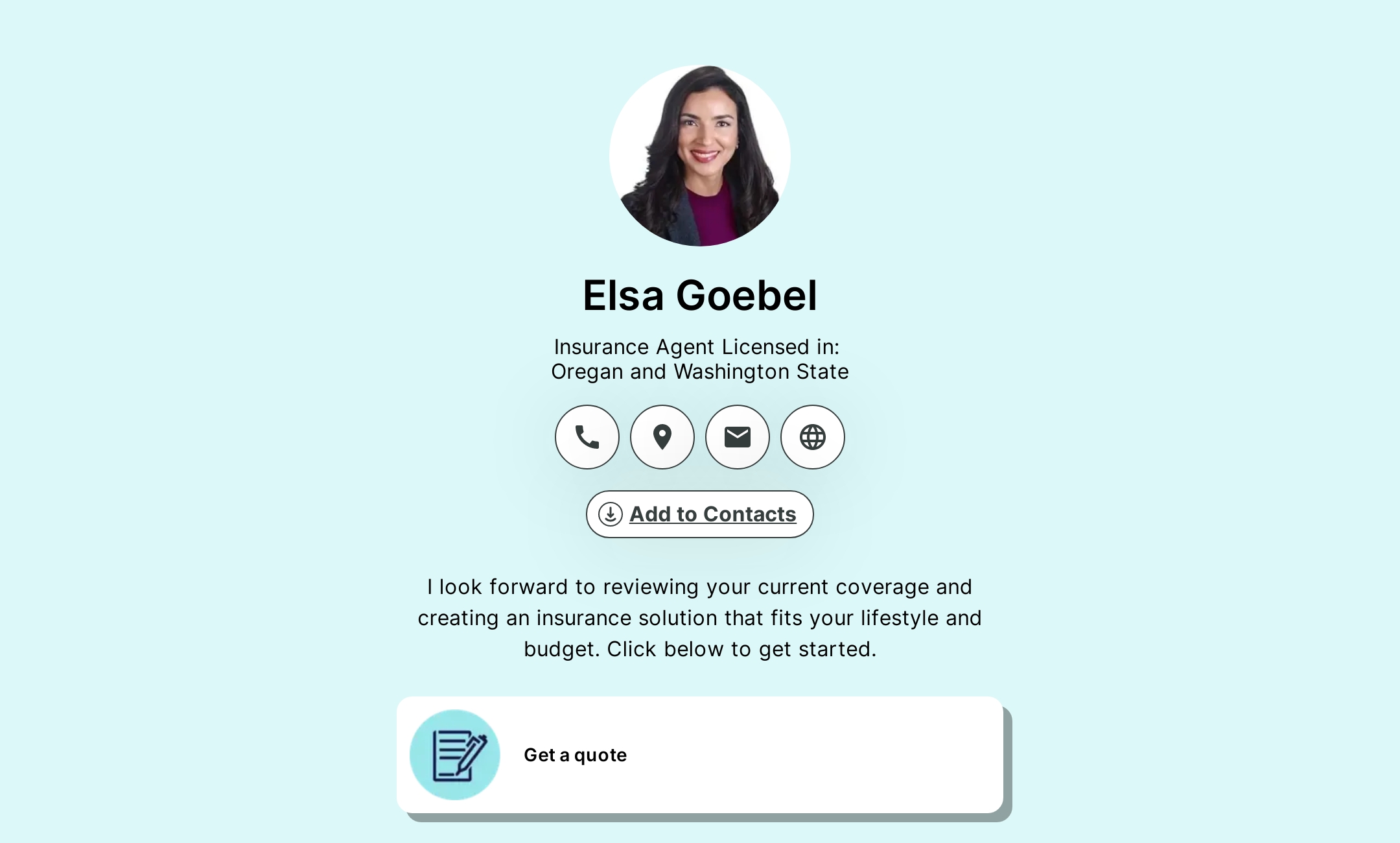 Elsa Goebel's Flowpage