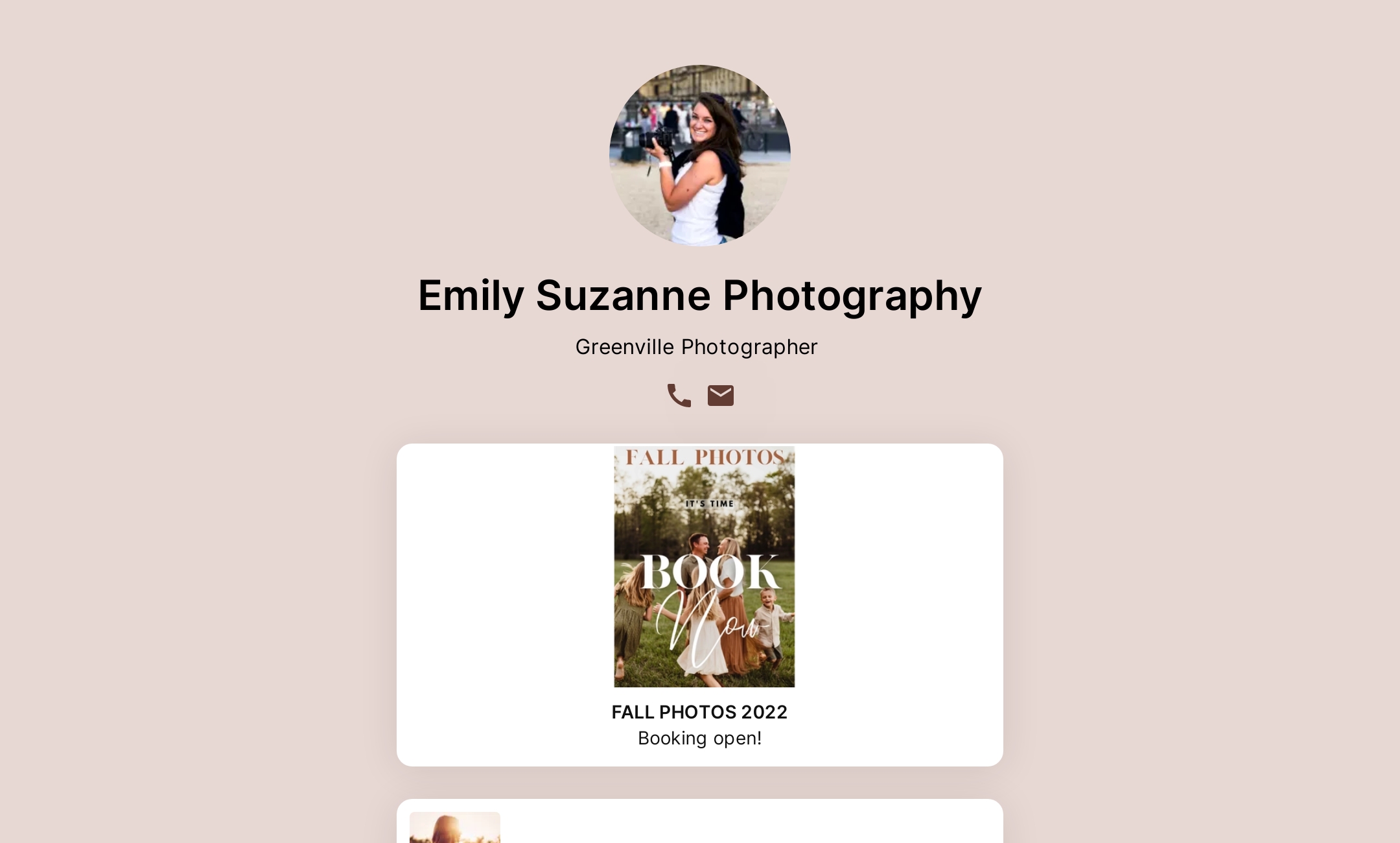 Emily Suzanne Photography's Flowpage