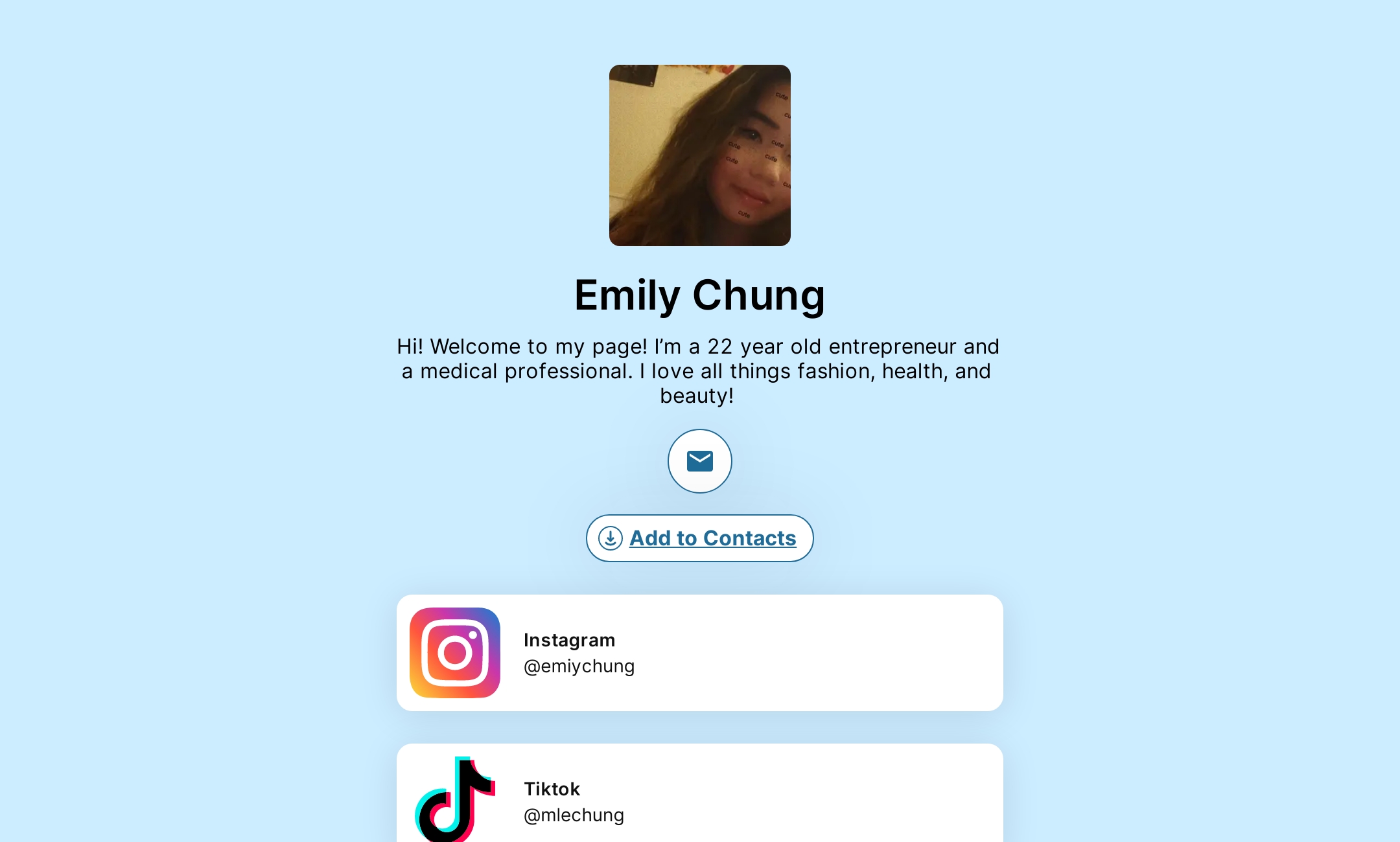 Emily Chung's Flowpage