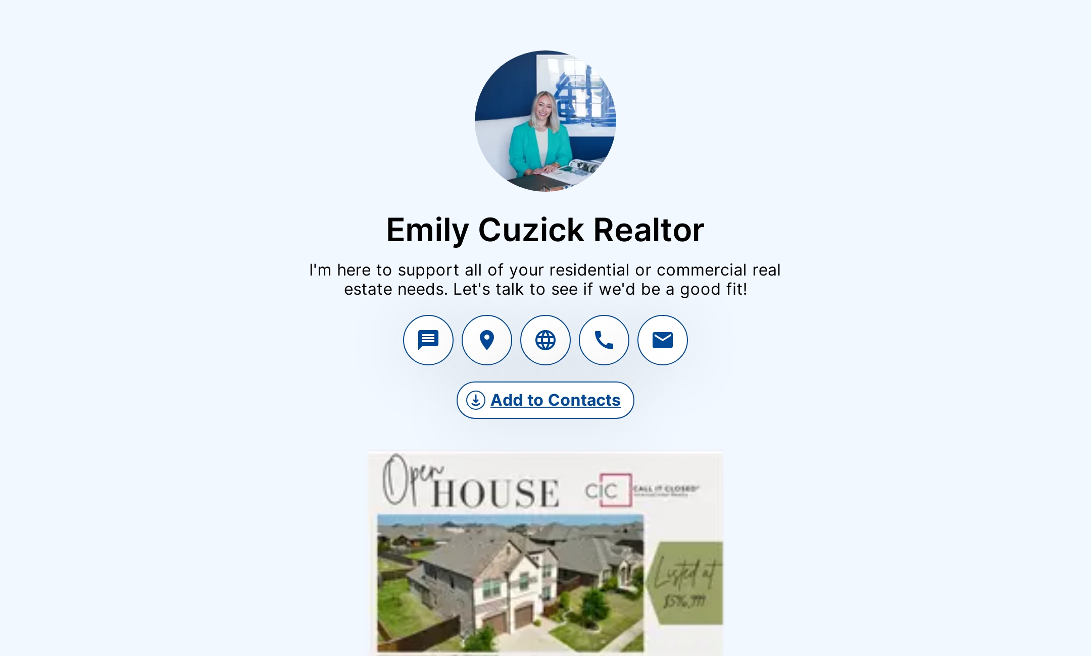 Emily Cuzick Realtor's Flowpage