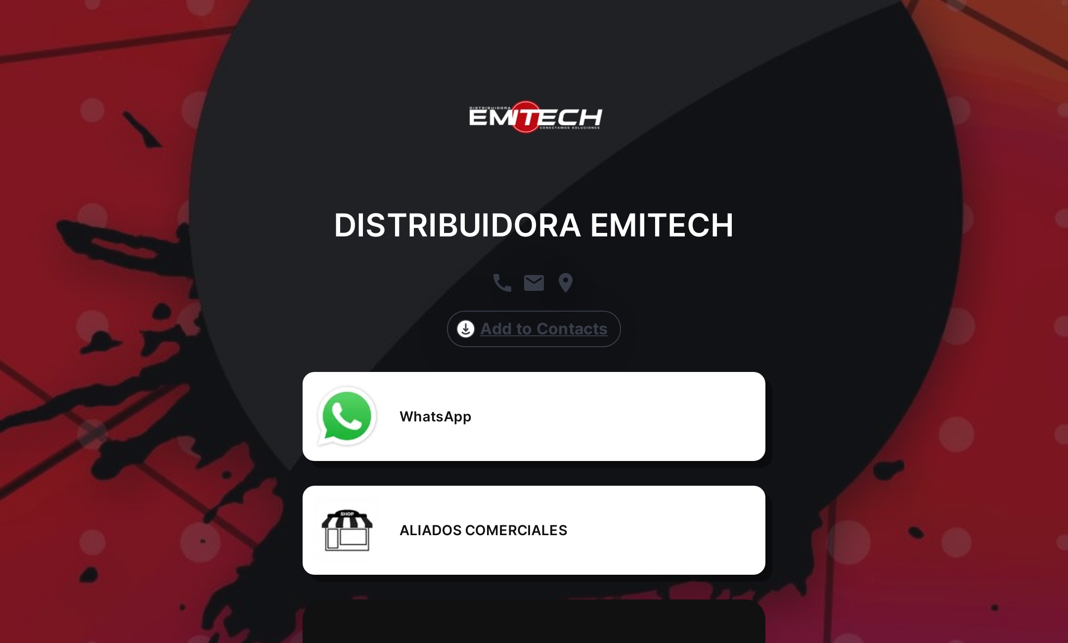 DISTRIBUIDORA EMITECH's Flowpage