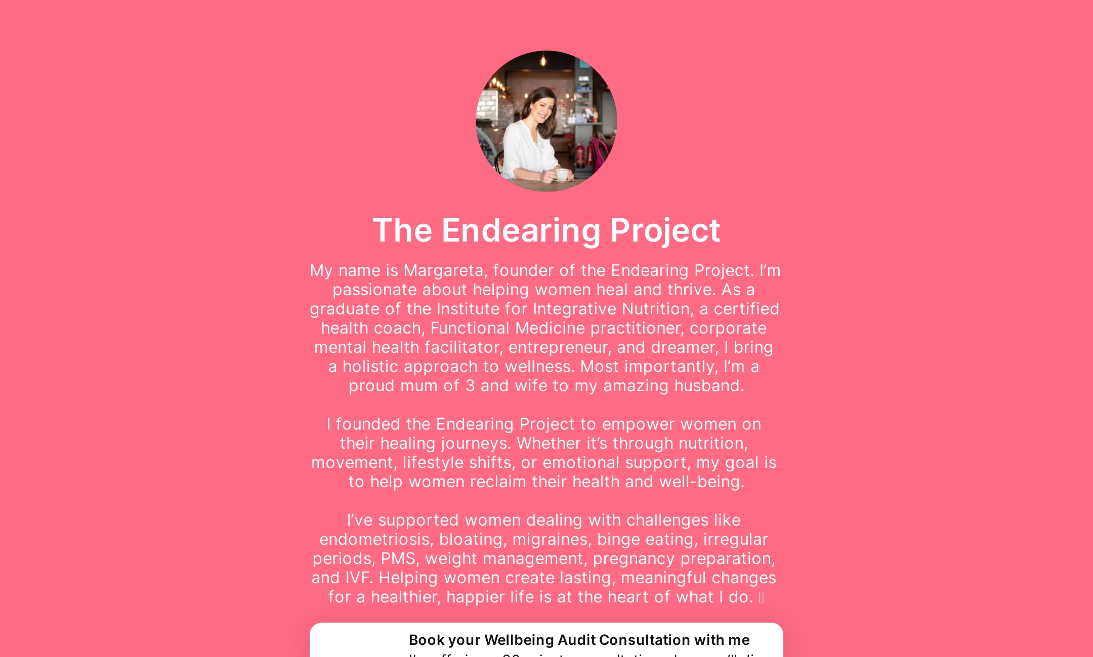 The Endearing Project's Flowpage