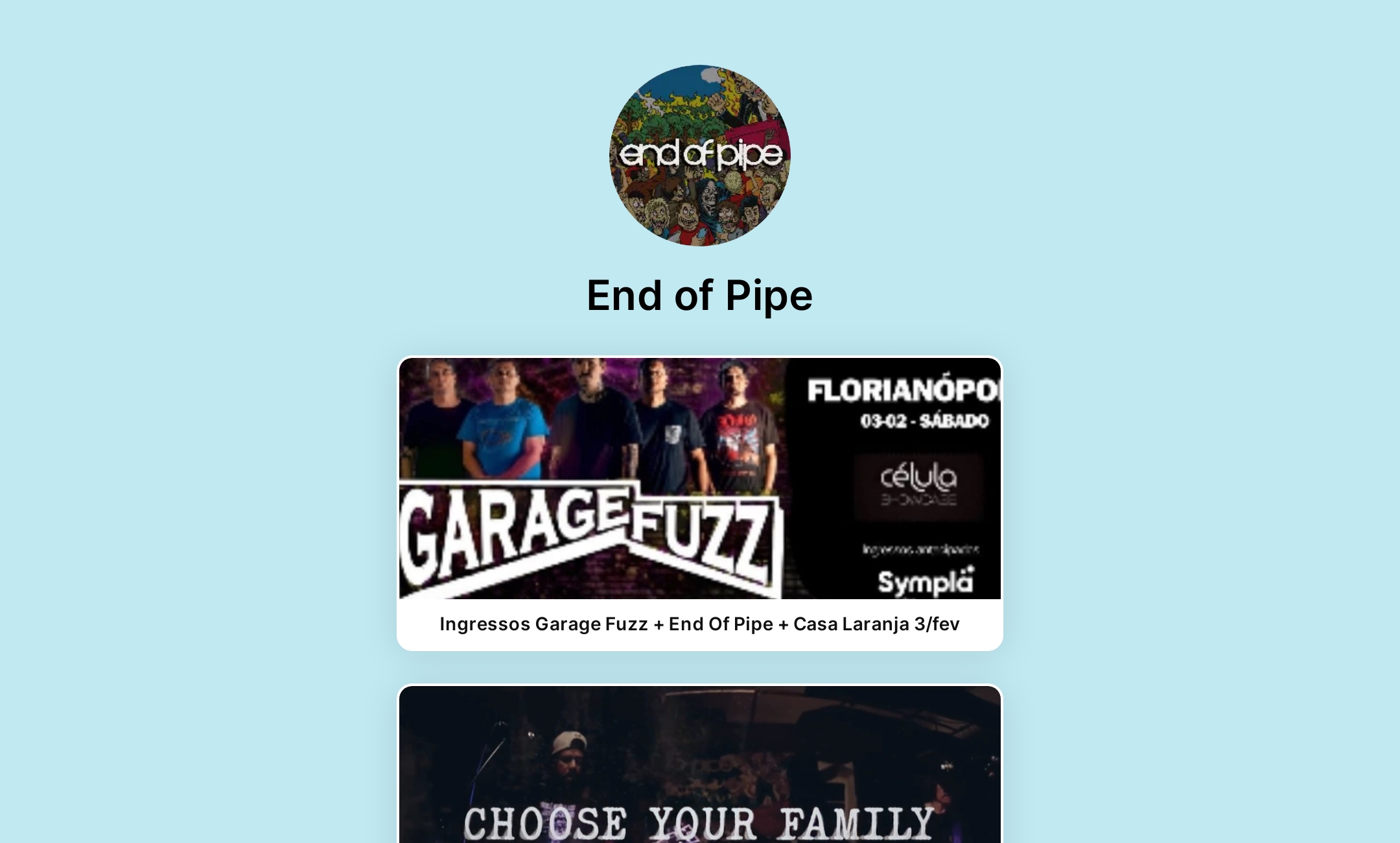 End of Pipe's Flowpage